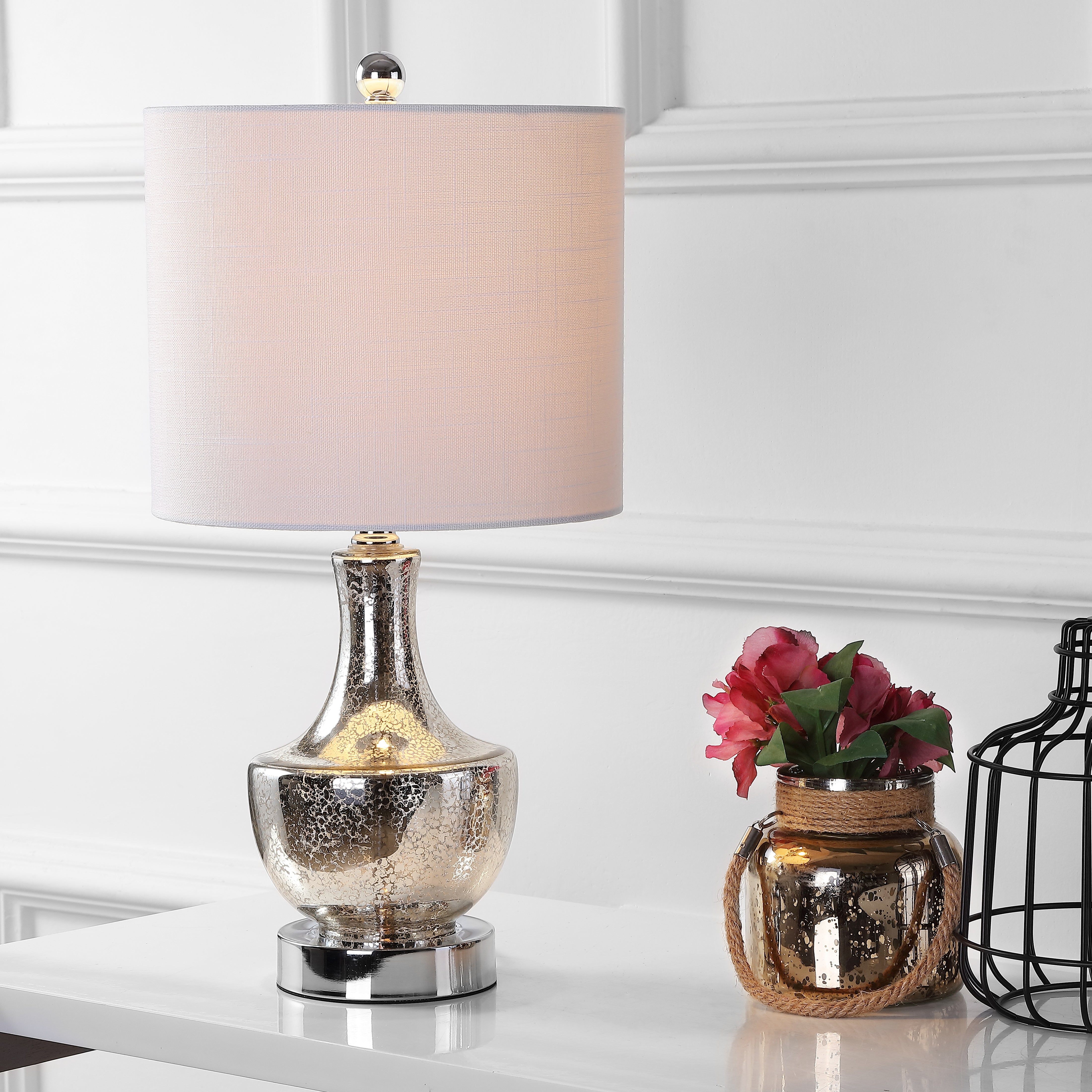 Colette Mini Glass LED Table Lamp - Pier 1