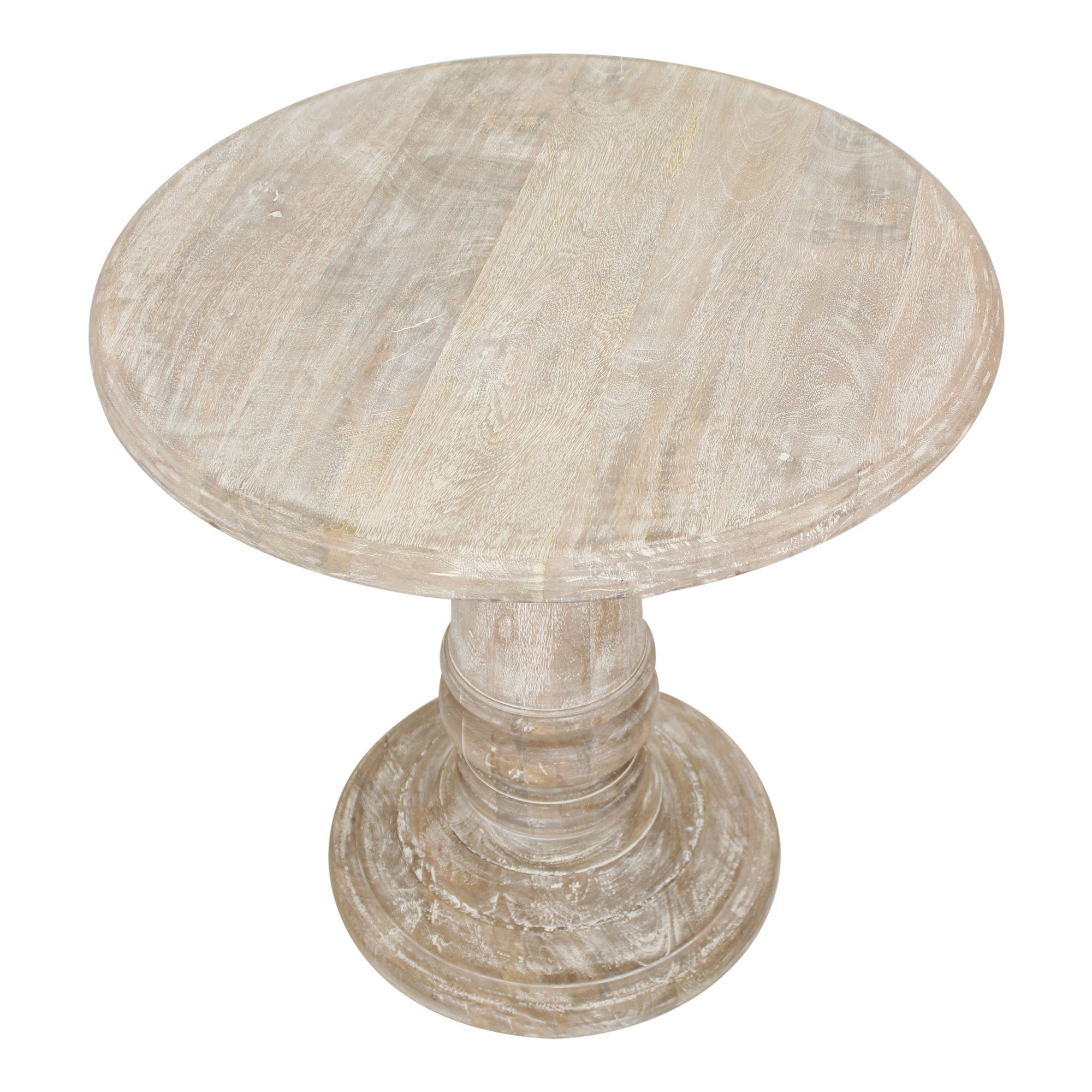 Reya Round Solid Wood Accent Table – Pier 1