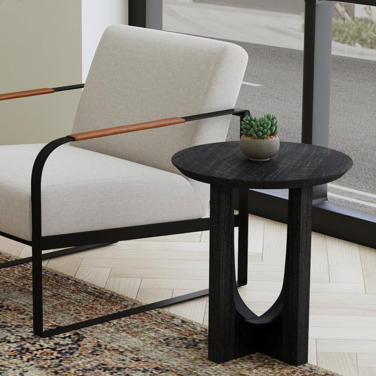 Reverse Arch Side Table – Pier 1