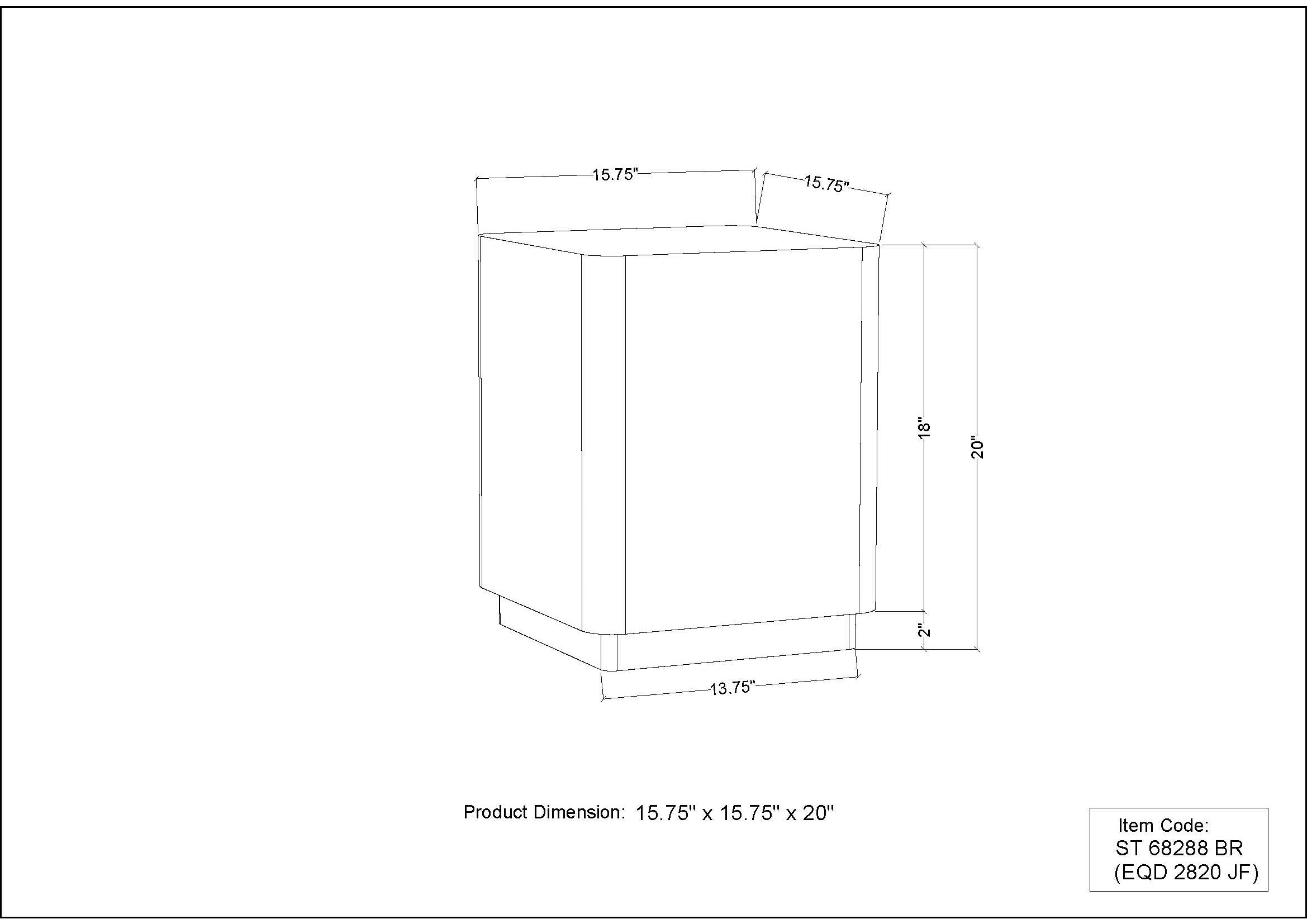 Piers Square Plynth Side Table – Pier 1