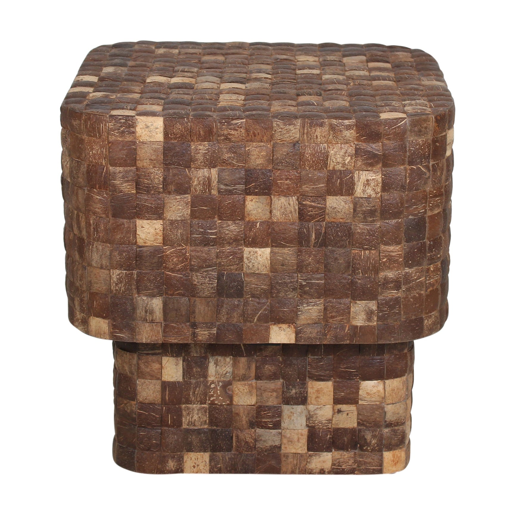 Samoa Square Coconut Shell Side Table – Pier 1