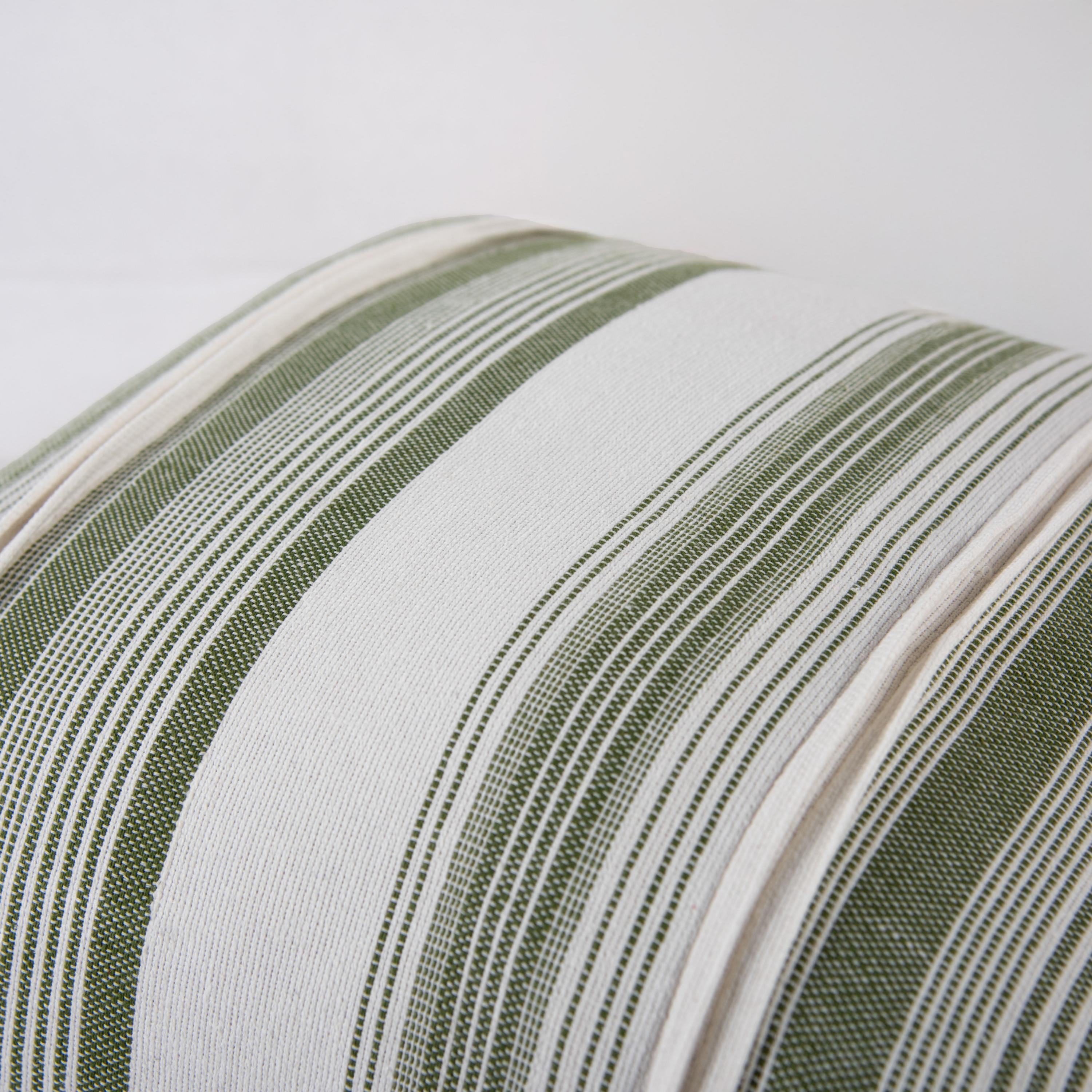 Woven Stripe Decorative Throw Pillow - Pier 1