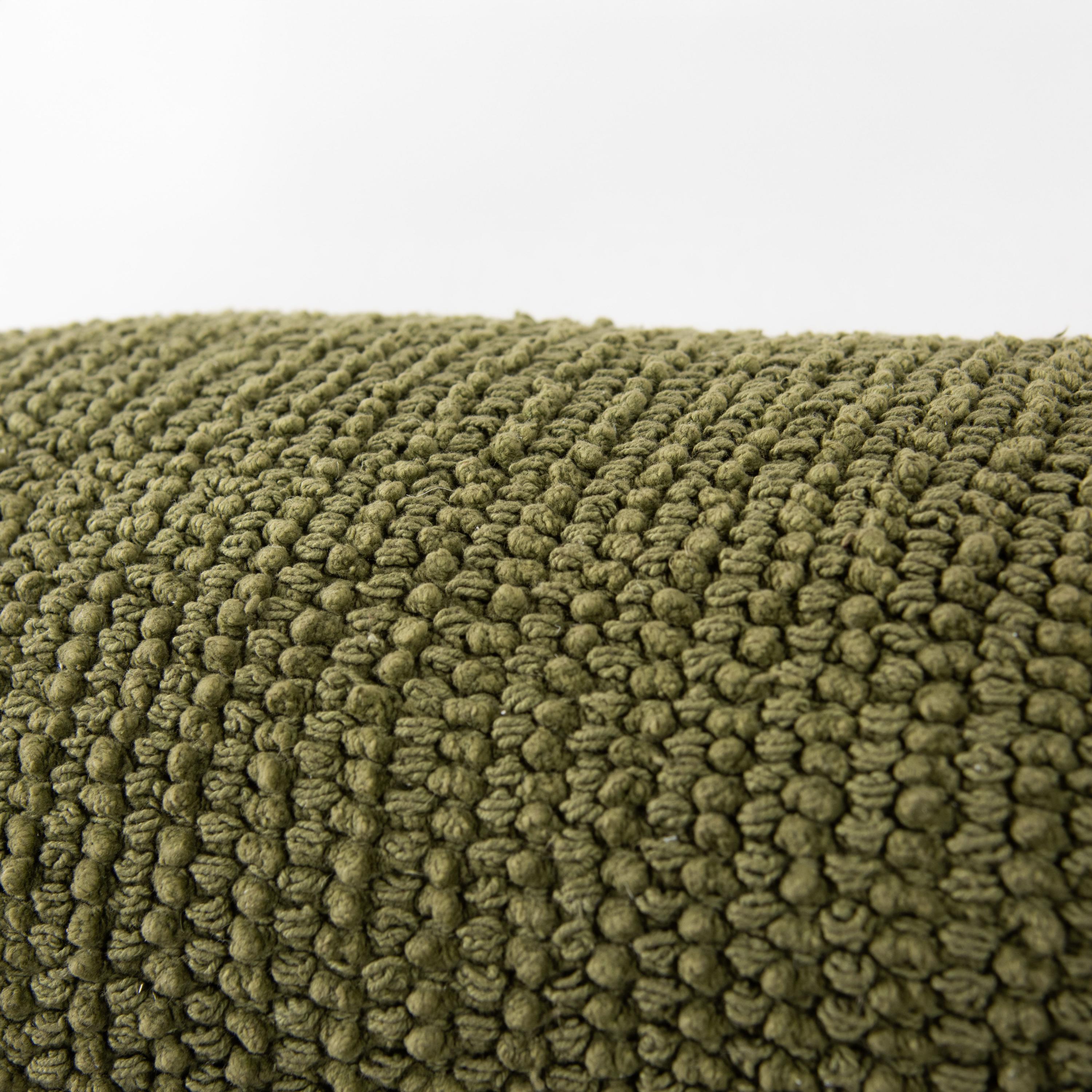 Woven Woven Cotton Solid Texture Decorative Throw Pillow - Pier 1