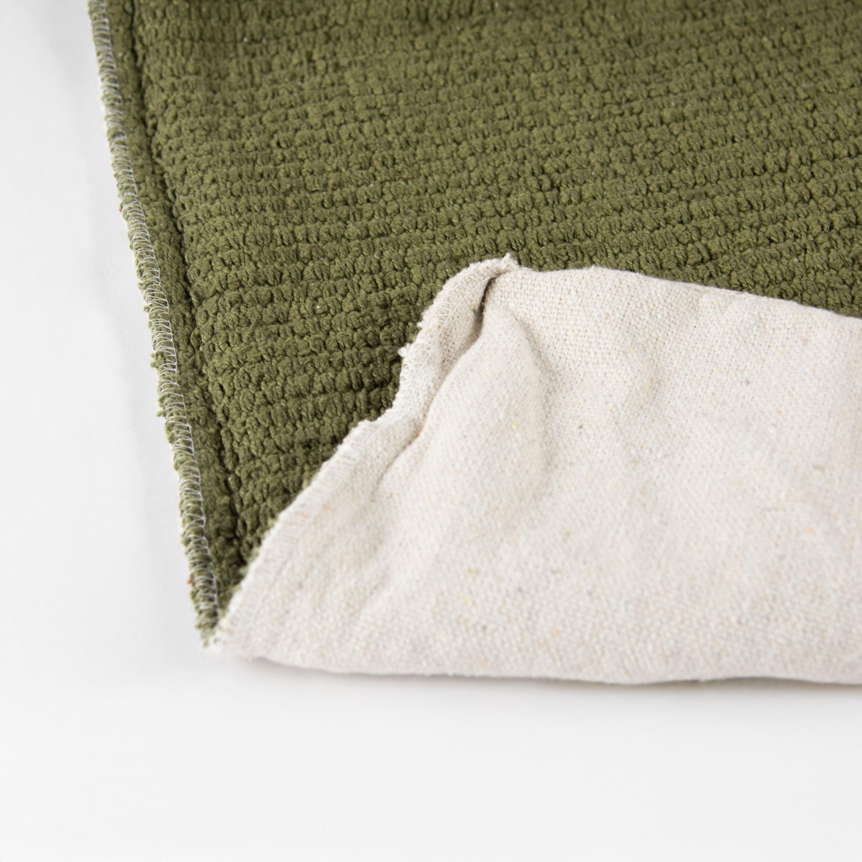 Woven Woven Cotton Solid Texture Decorative Throw Pillow - Pier 1