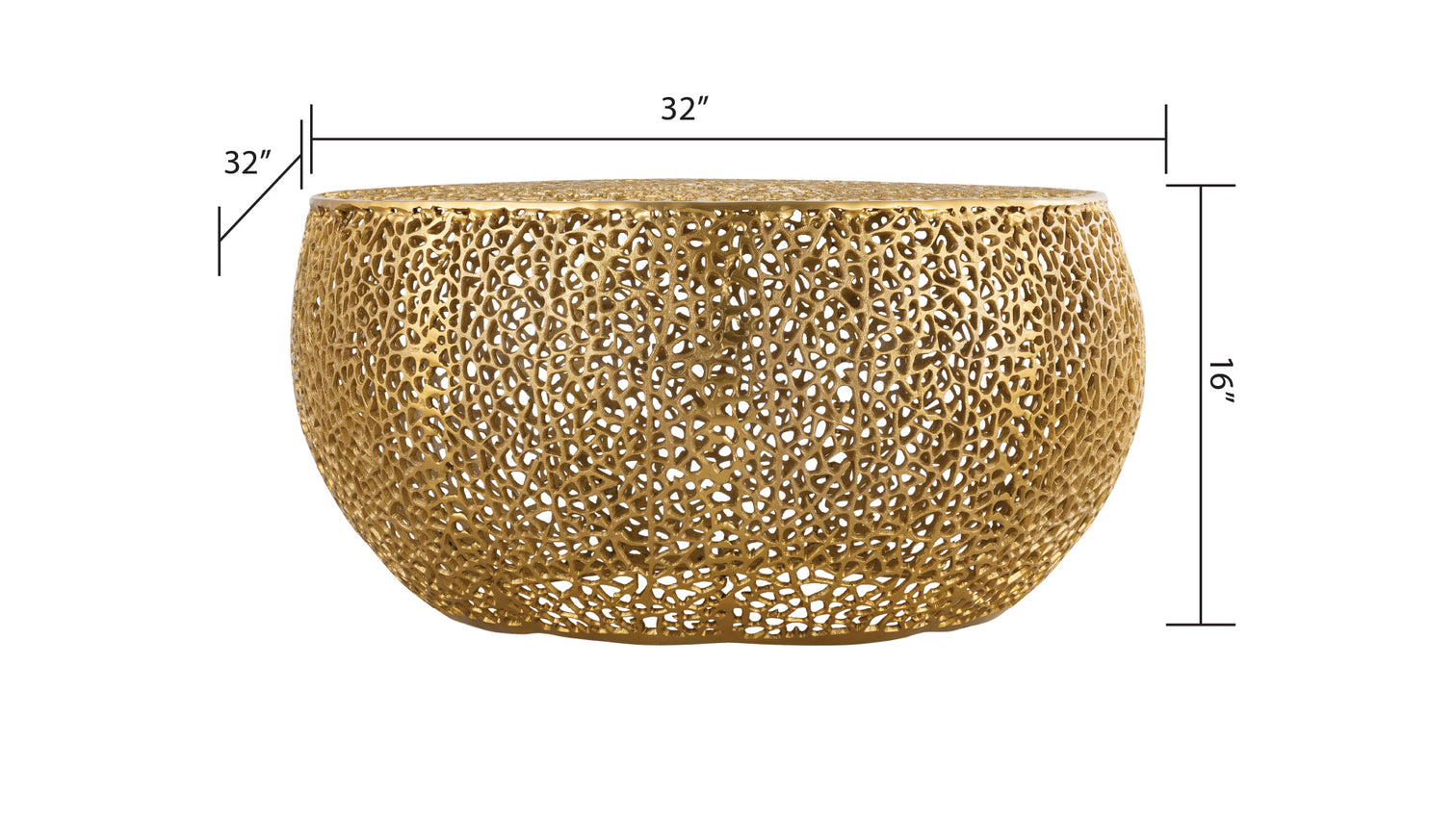 Evergreen Round Coffee Table - Pier 1