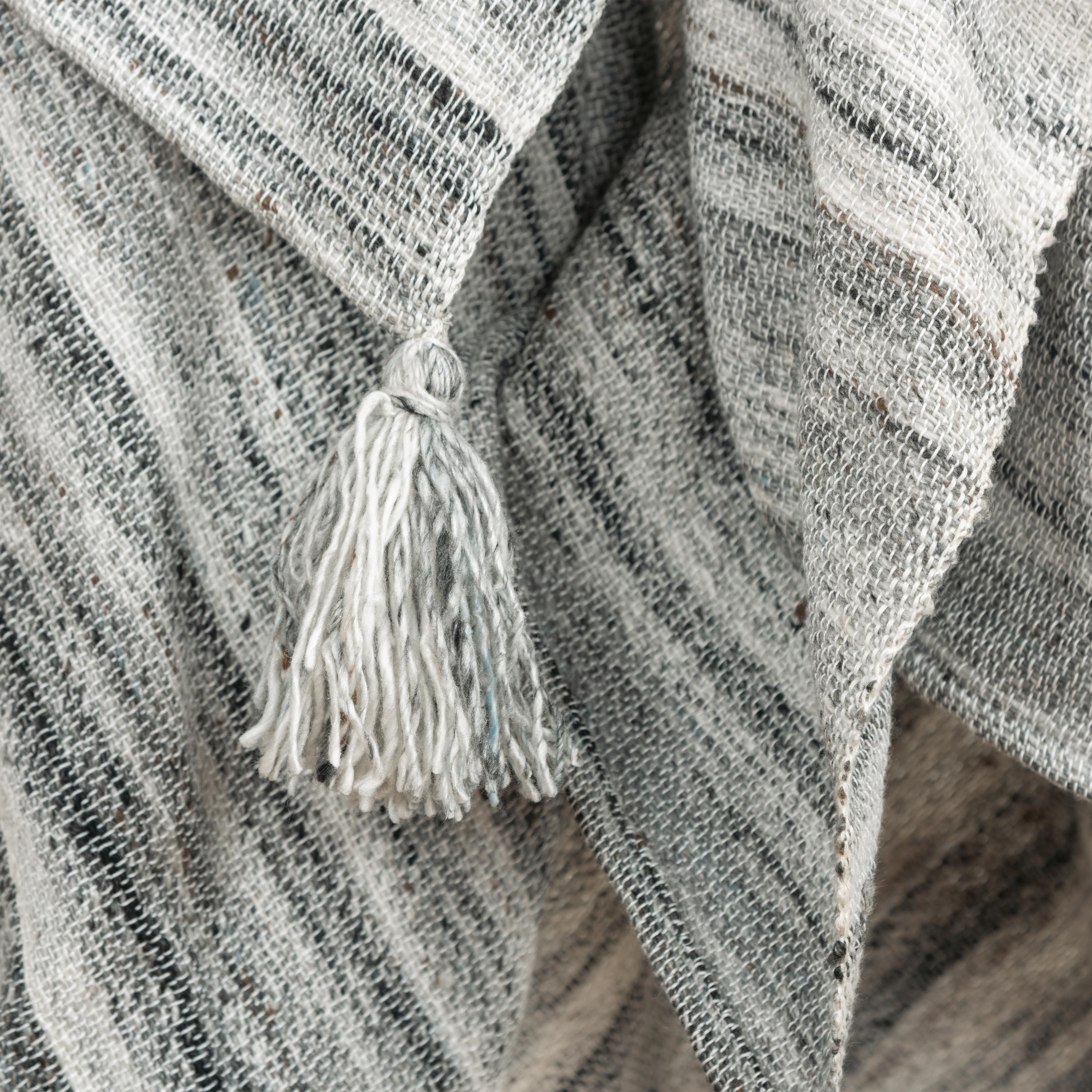 Woven Abstract Tassel Throw - Pier 1