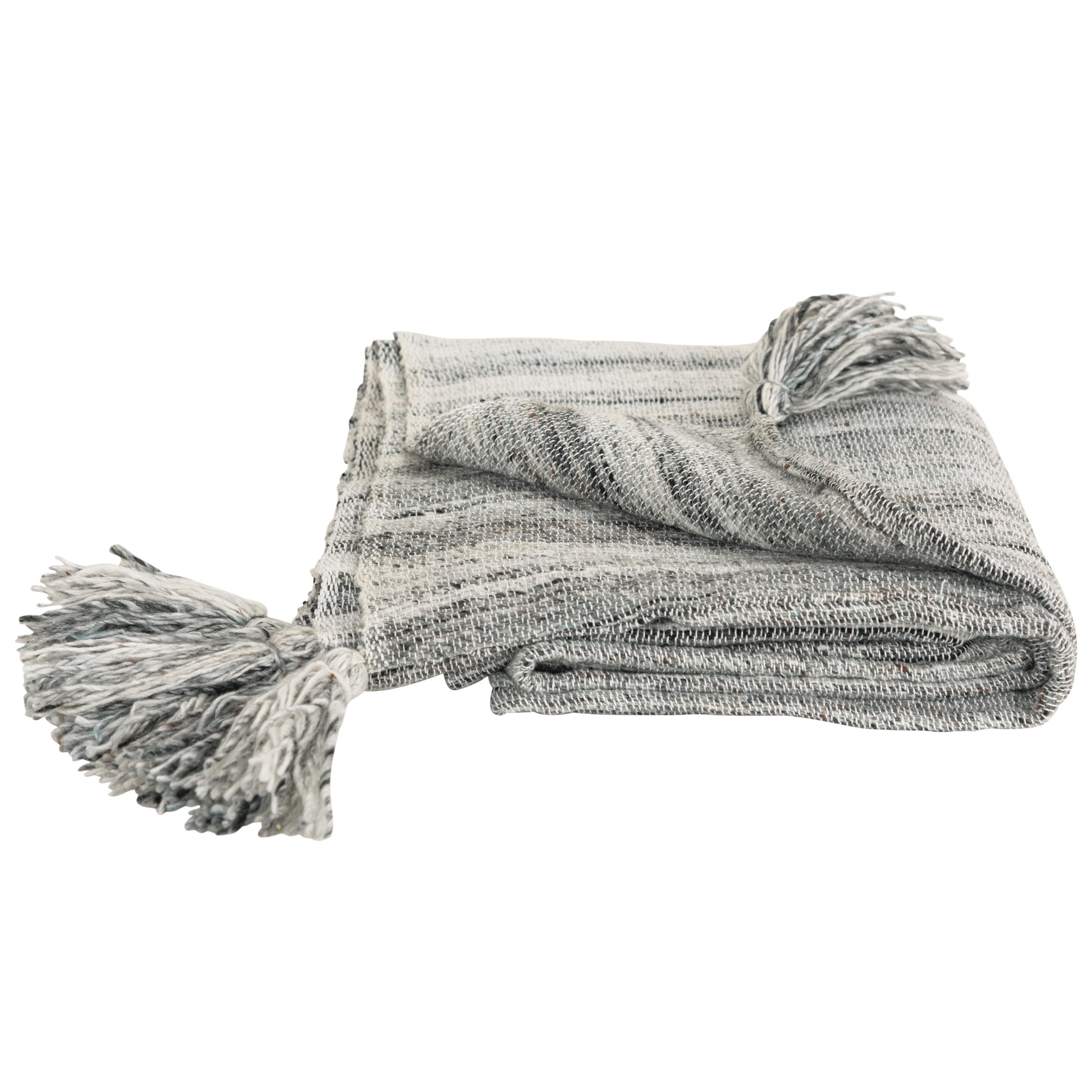 Woven Abstract Tassel Throw - Pier 1