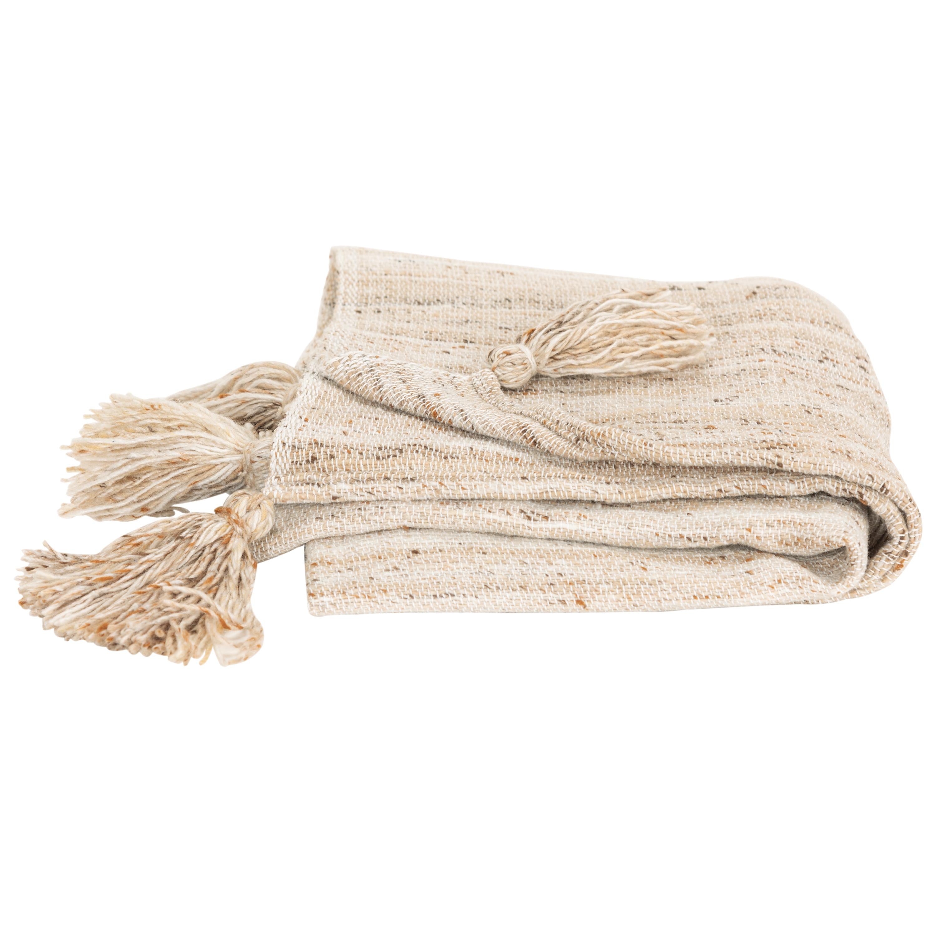 Woven Abstract Tassel Throw - Pier 1