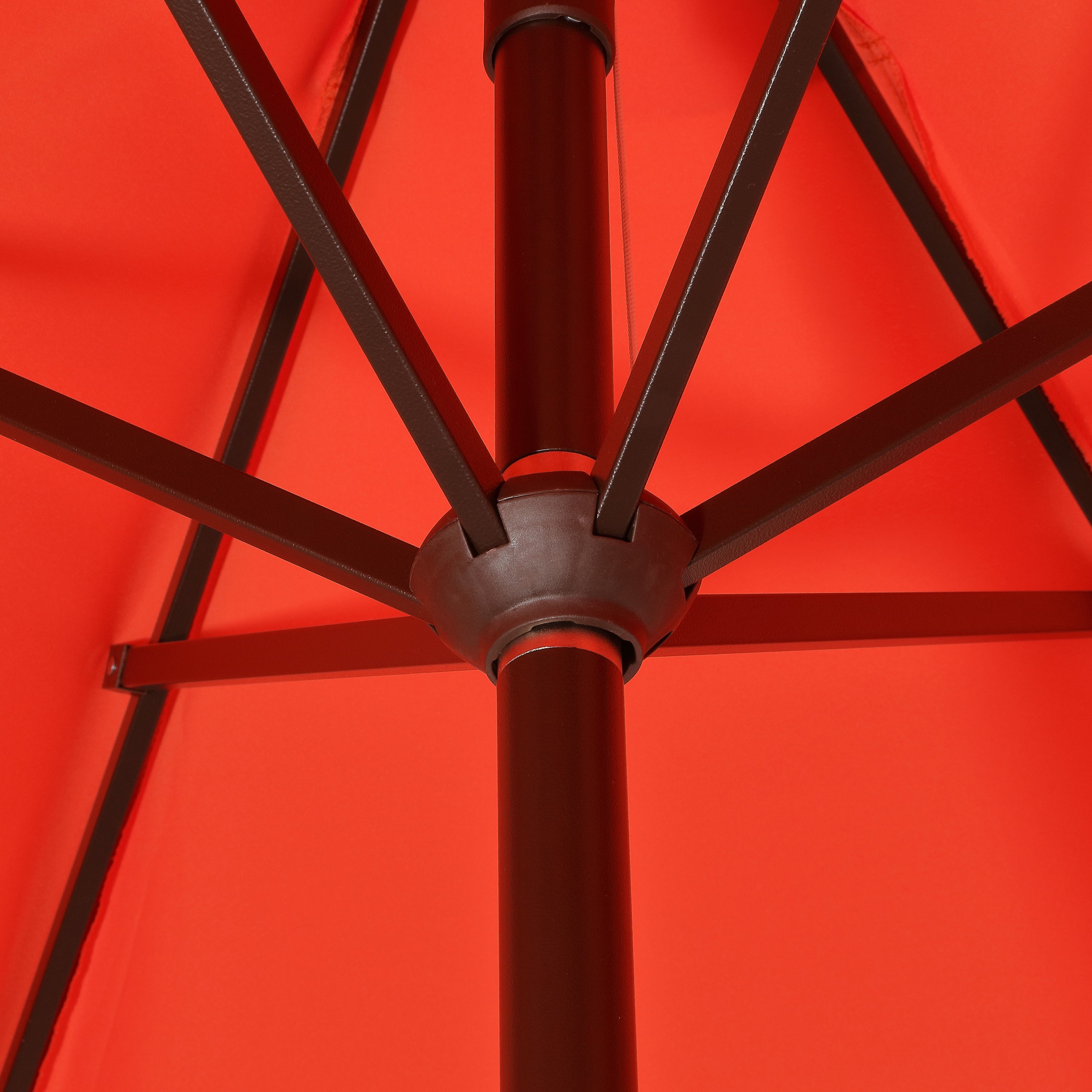 Collins Classic Cottage Tassel Market Patio Umbrella with Auto-Tilt ...