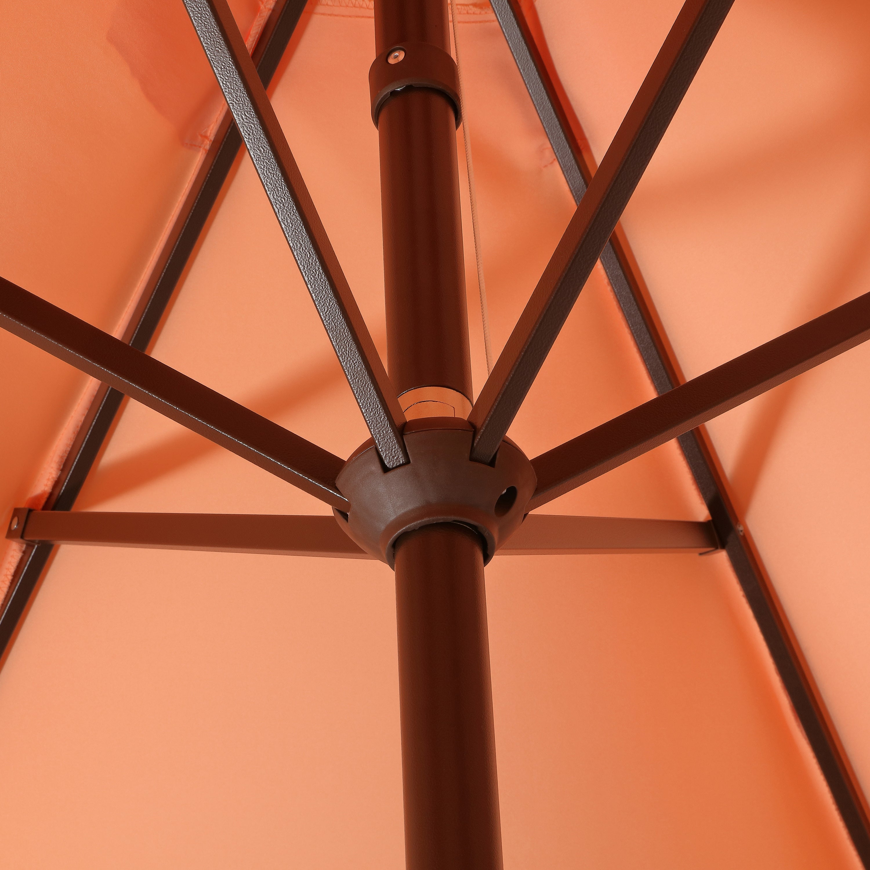 Collins Classic Cottage Tassel Market Patio Umbrella with Auto-Tilt ...