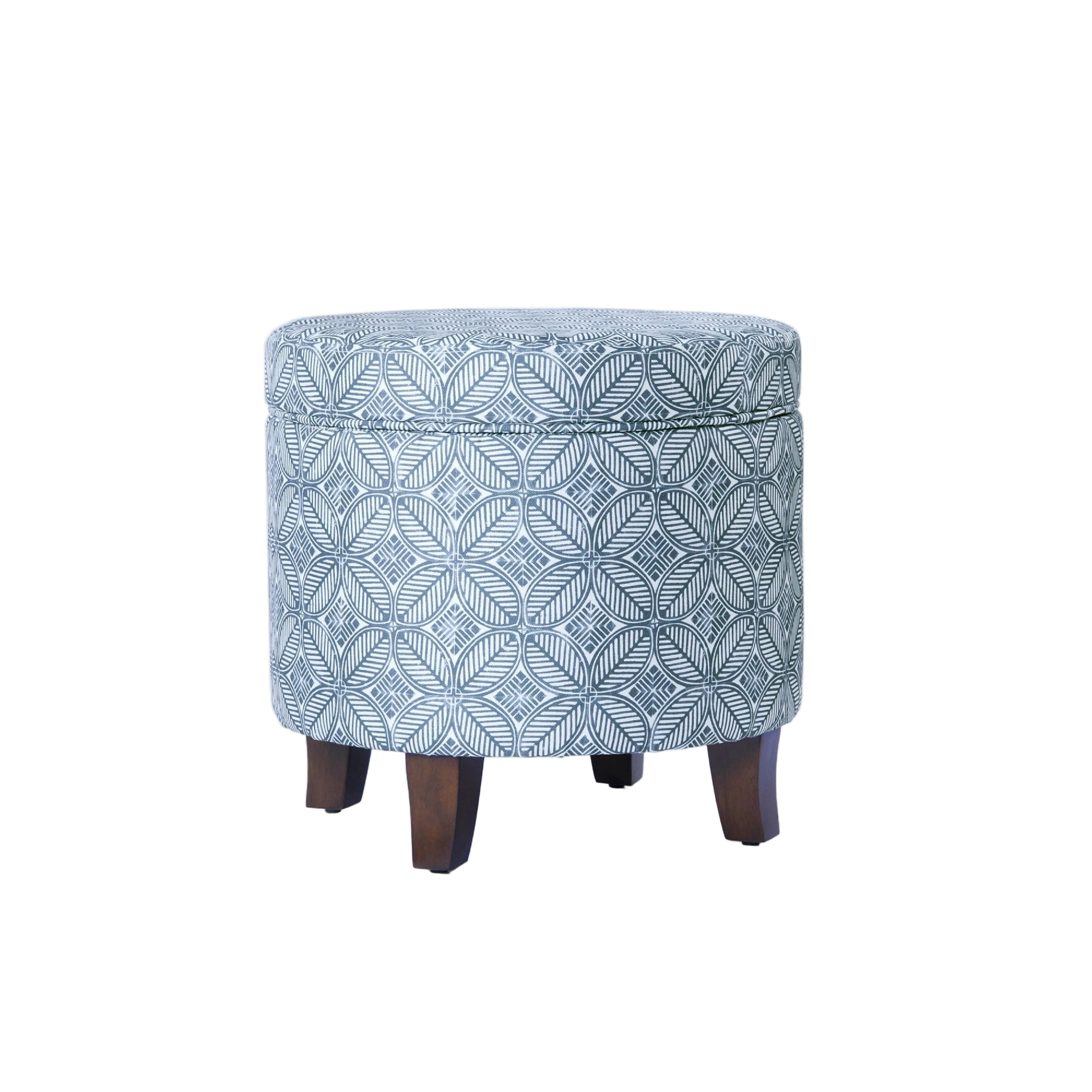 Loni Round Storage Ottoman – Pier 1