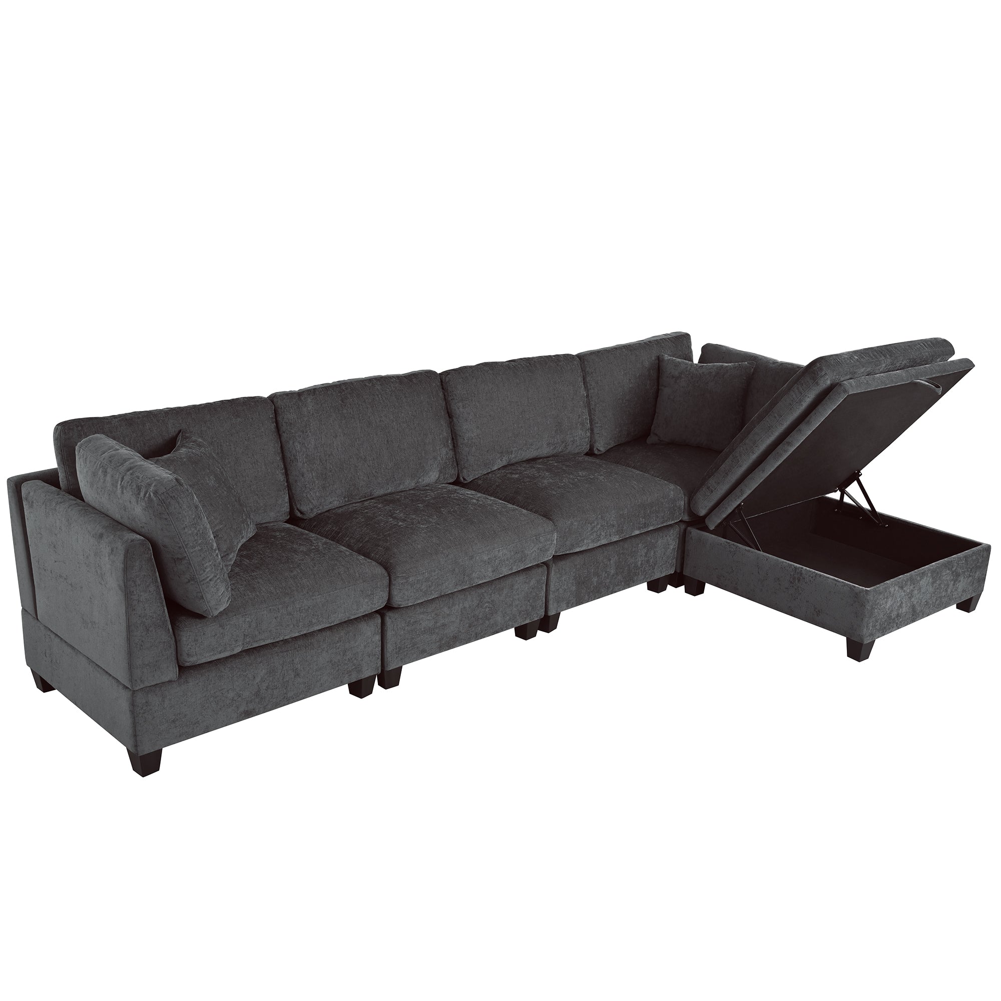 Modular Sofa with Storage Ottoman – Pier 1