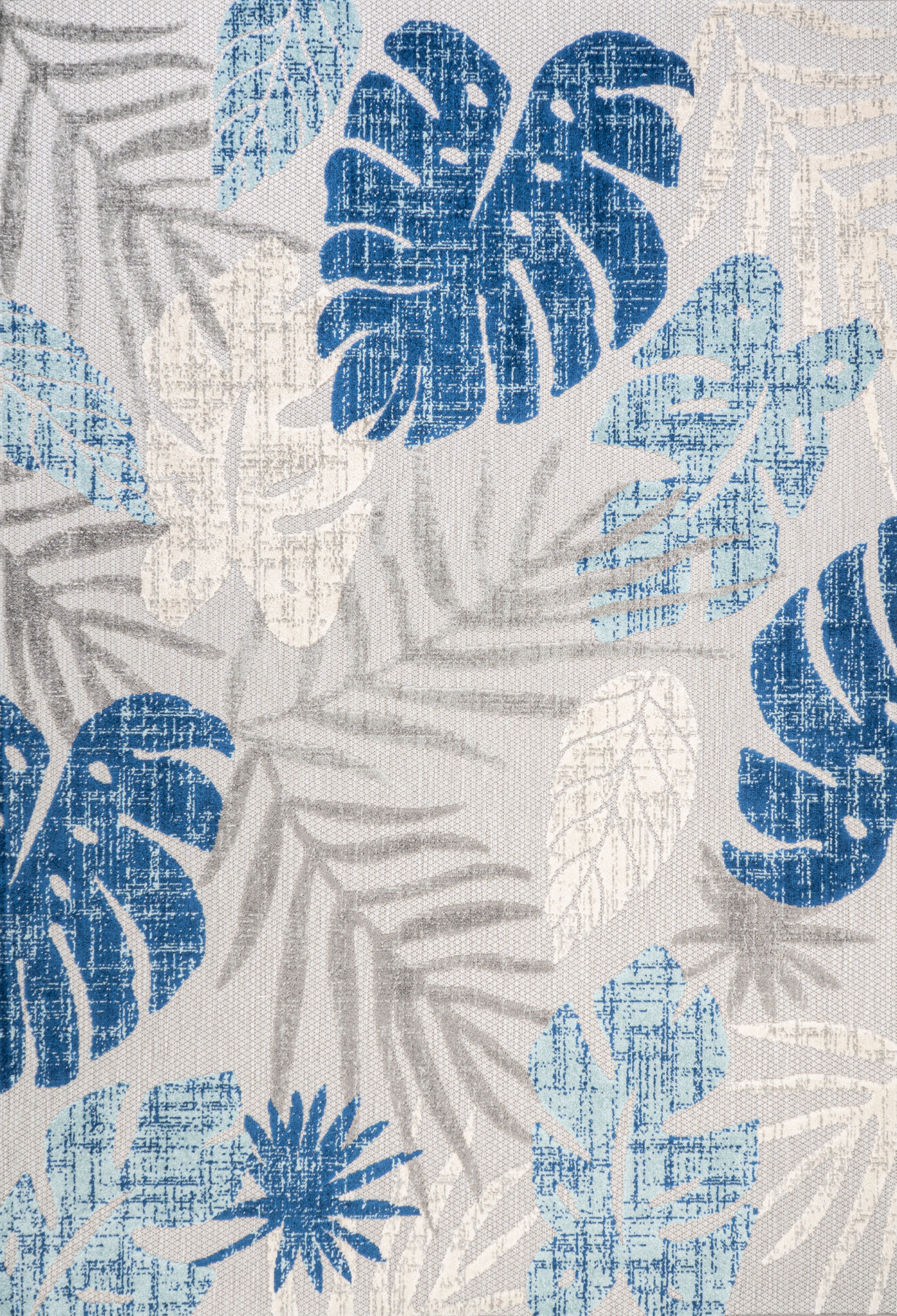 Monstera Tropical Leaf High-Low Indoor/Outdoor Area Rug - Pier 1