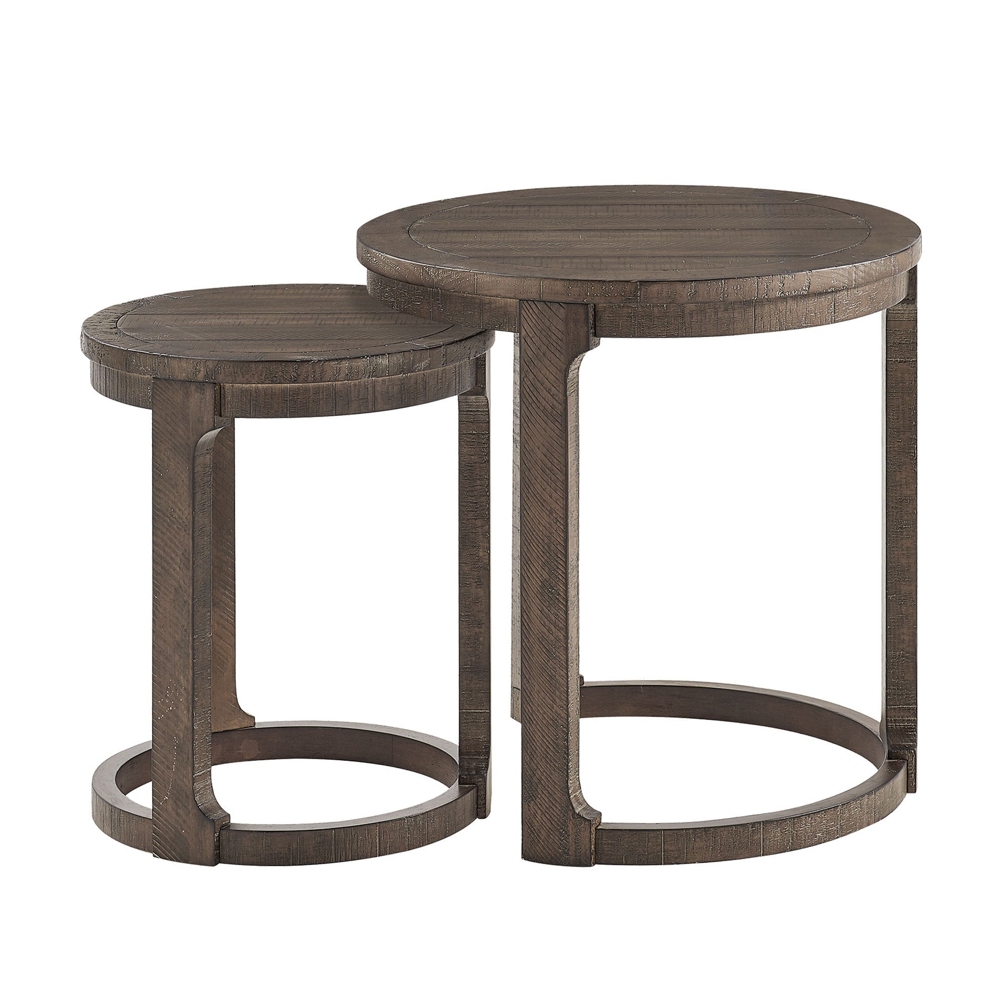 Modern Farmhouse Set of 2 Nesting Accent Tables – Pier 1