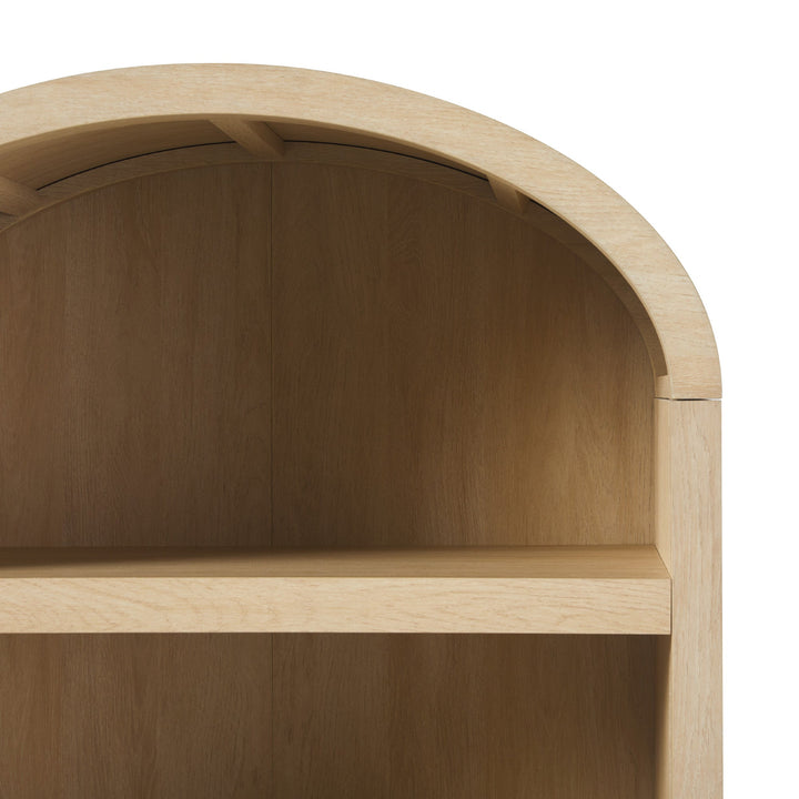 Arched Bookcase with 5 Spacious Shelves by Walker Edison - Pier 1
