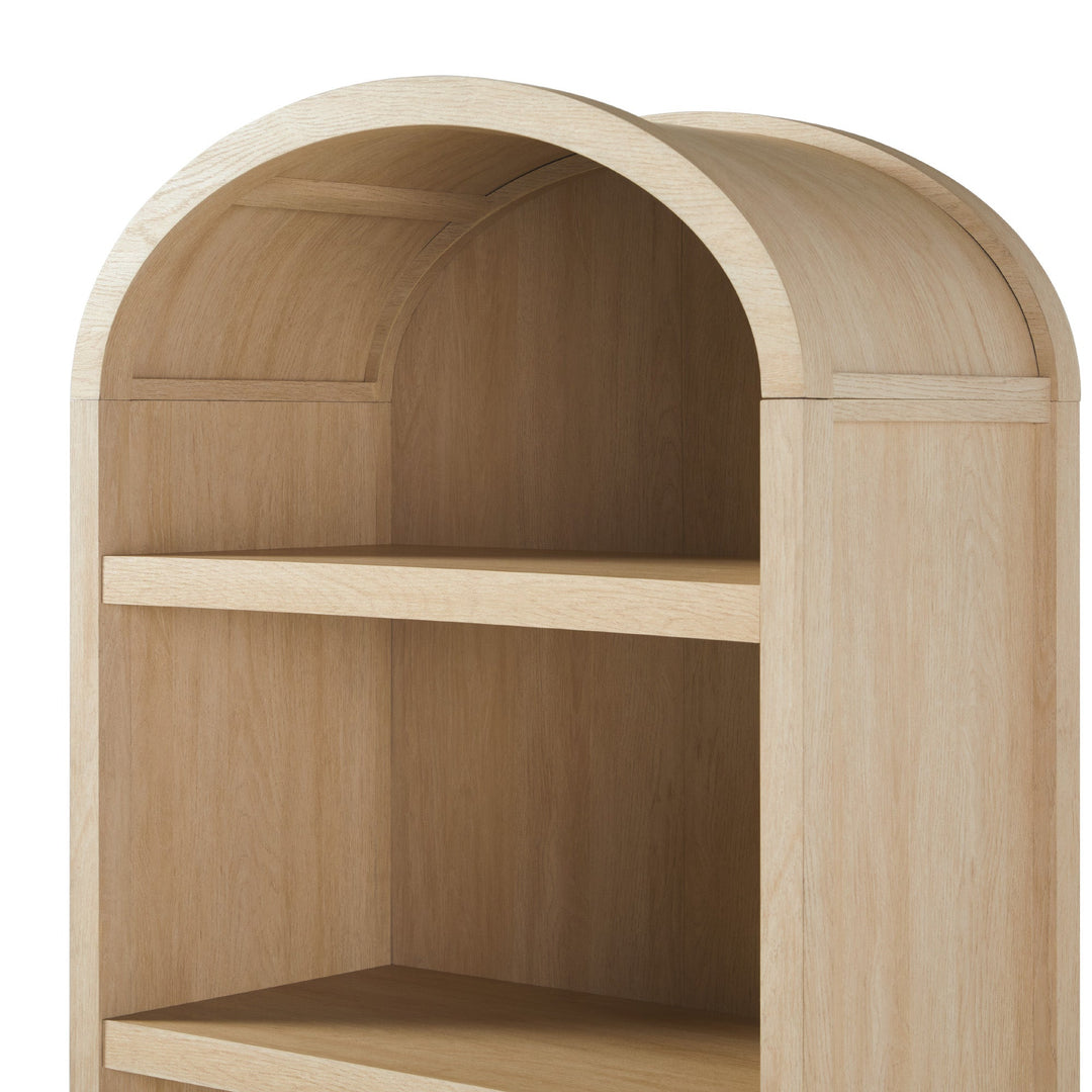 Arched Bookcase with 5 Spacious Shelves by Walker Edison - Pier 1