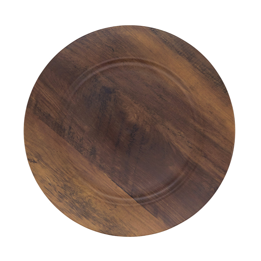 Sleek Faux Wood Charger, Set of 4 – Pier 1
