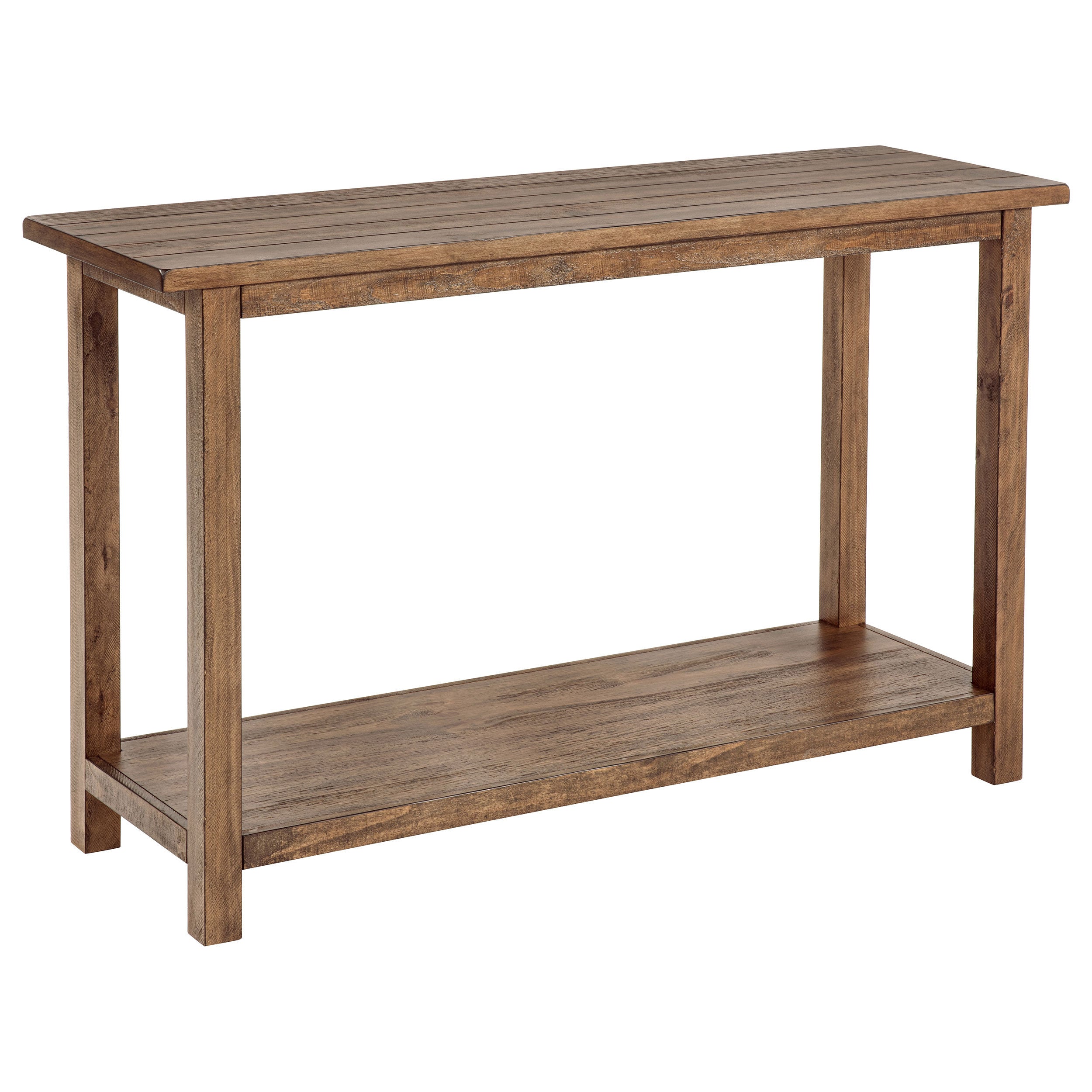 Castleton Distressed Brown Wood Entryway Console Table – Pier 1
