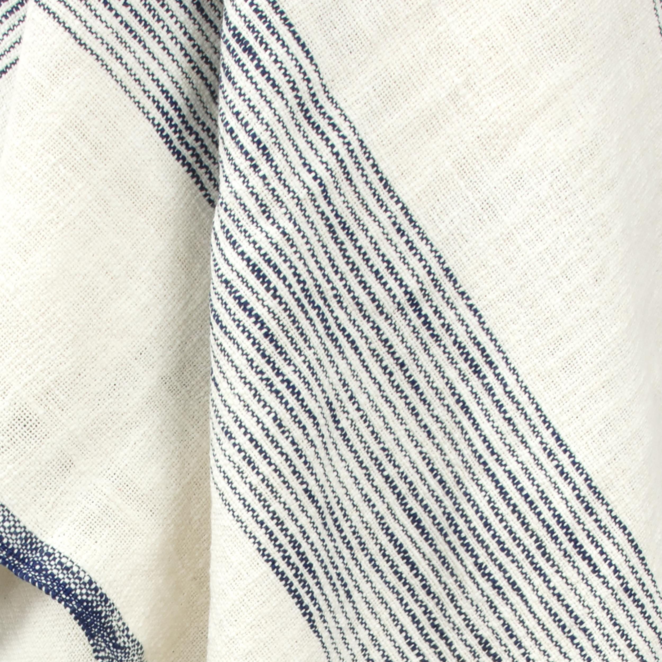 Stripe 100% Woven Textured Cotton Throw – Pier 1
