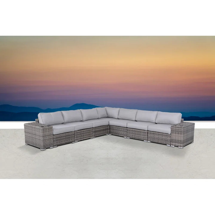 Minnesota 9-Piece Sectional Sofa Set with Cushions - Fully Assembled ...