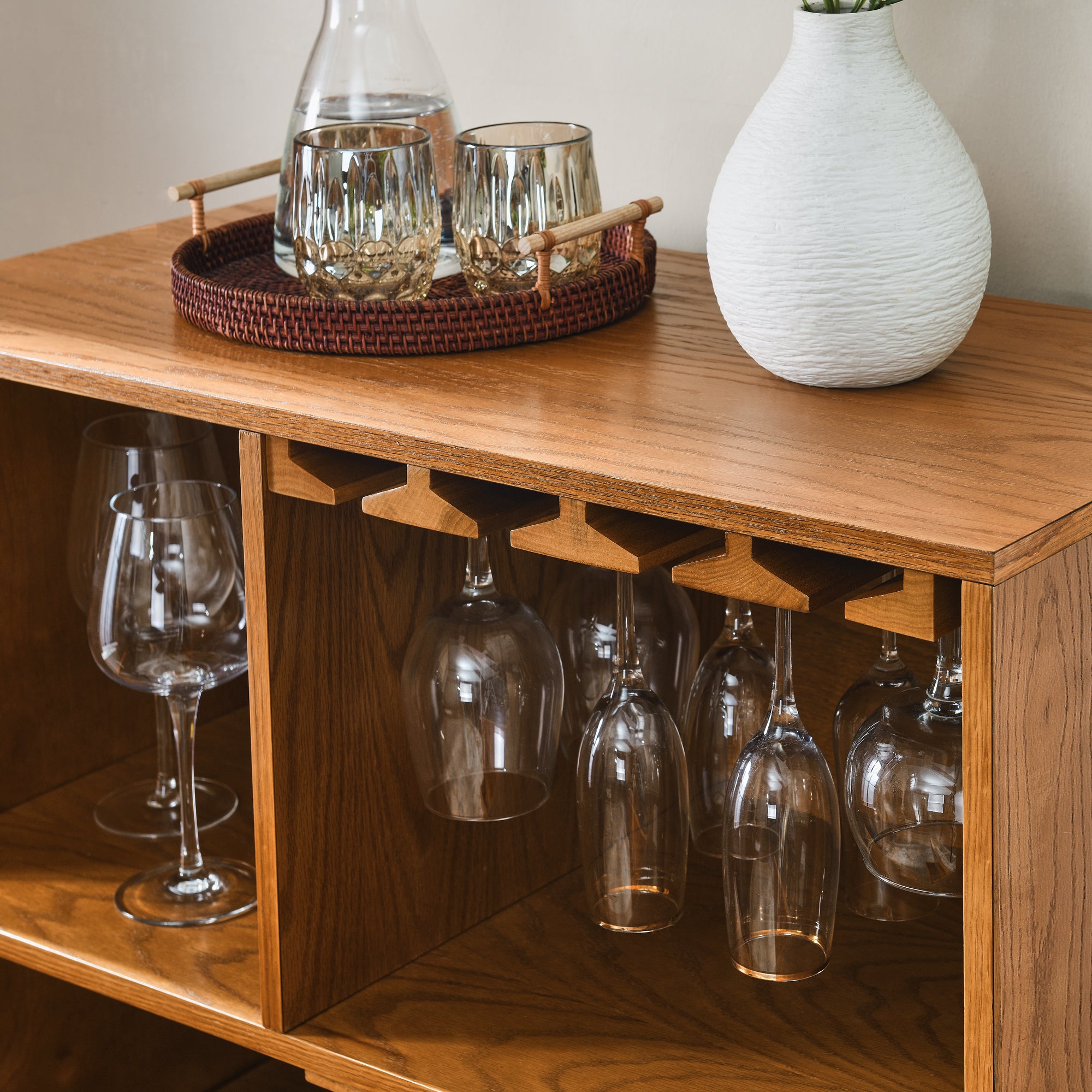 Mid-Century Modern Bar Cabinet – Pier 1