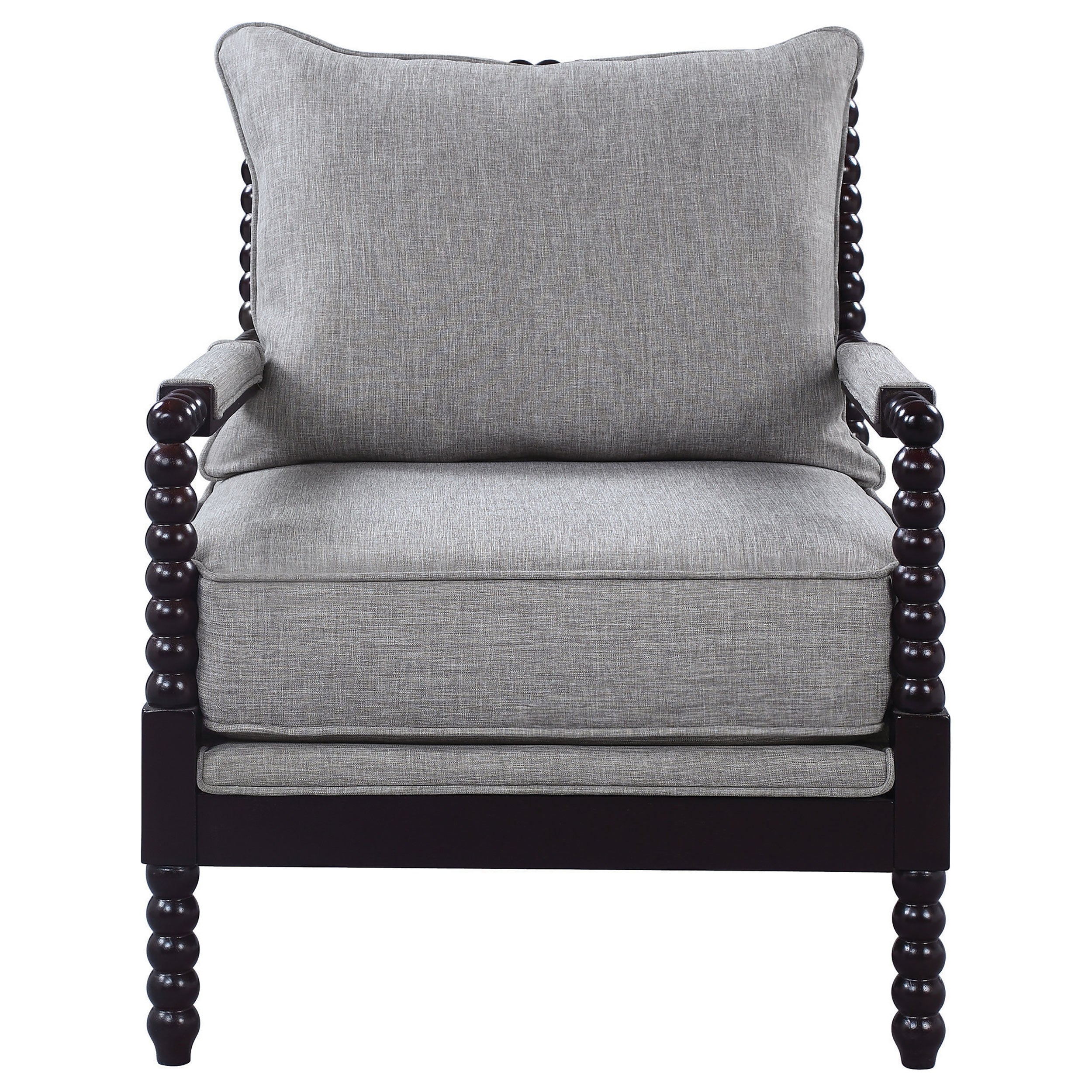Upholstered Bobbin Accent Chair – Pier 1