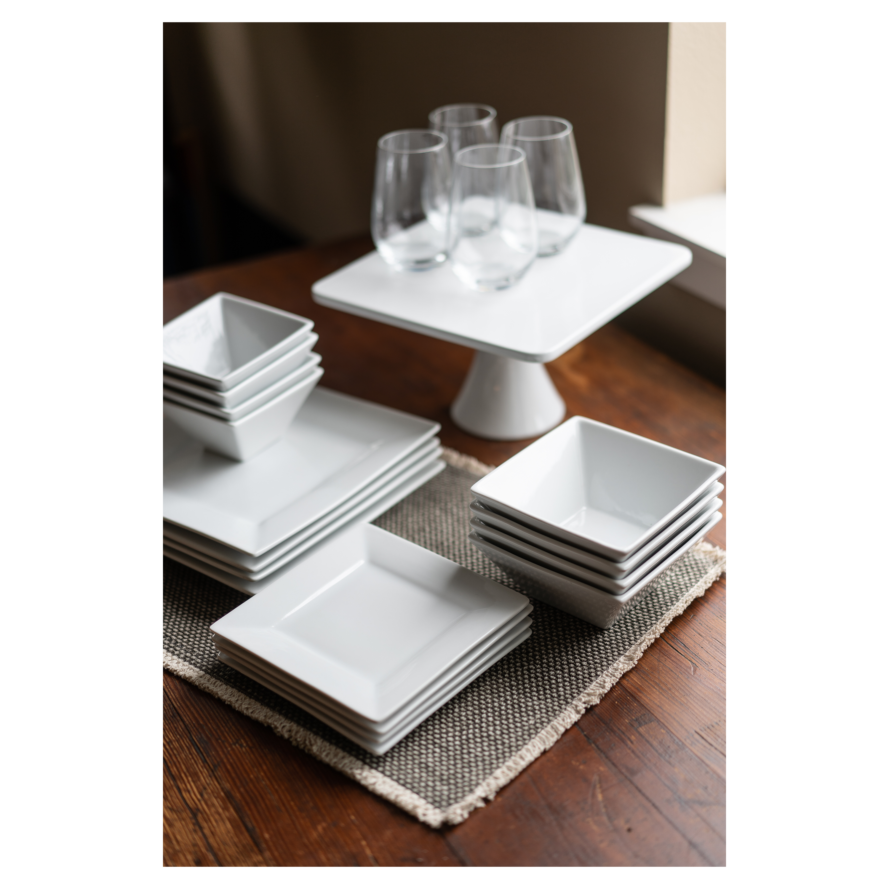 Square Set of 4 Salad Plates - Pier 1