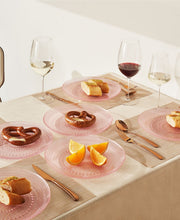 Pink Hobnail Dinner Plates Set of 4 - Pier 1