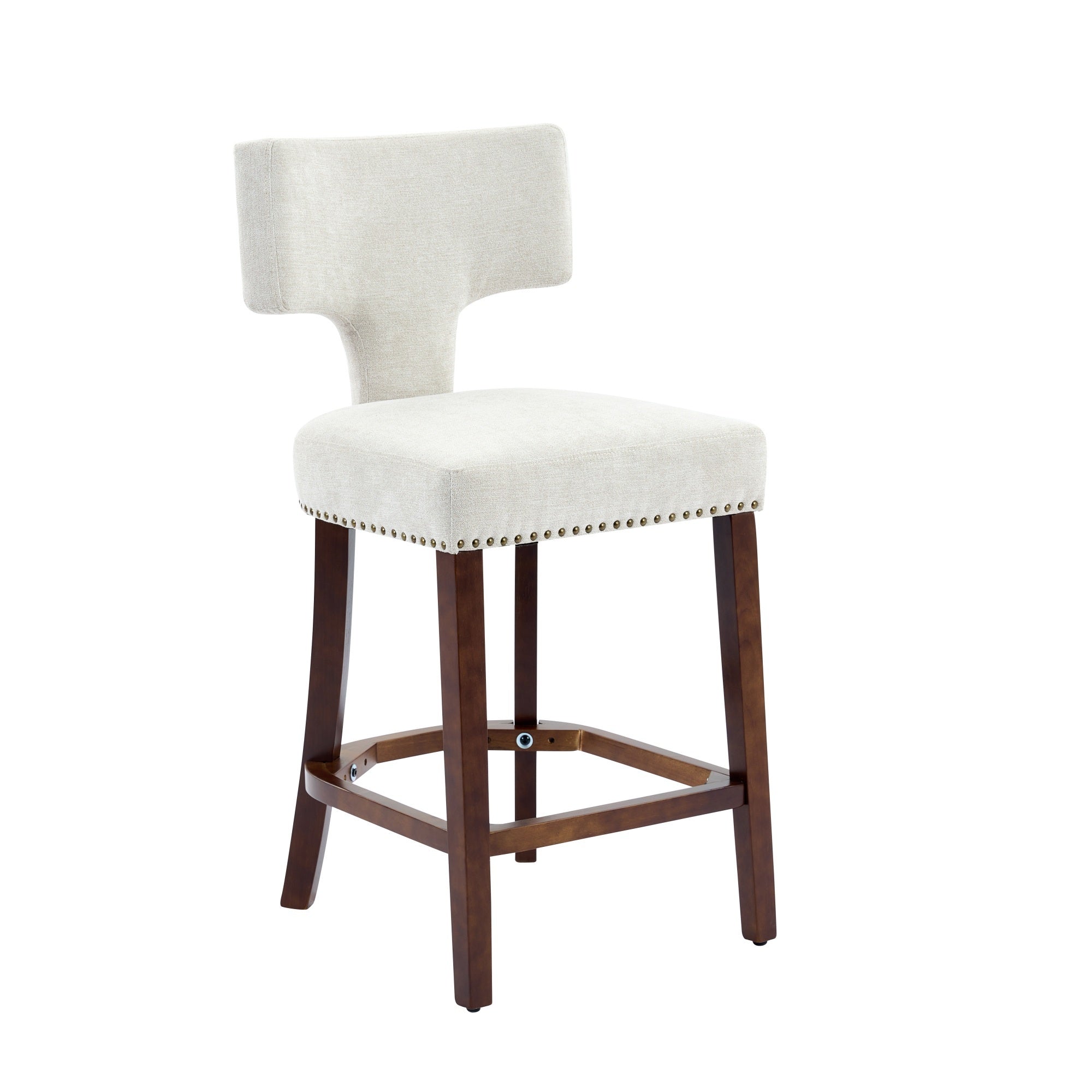 Upholstered T-Back Counter Height Bar Stools, Set of 2 – Pier 1