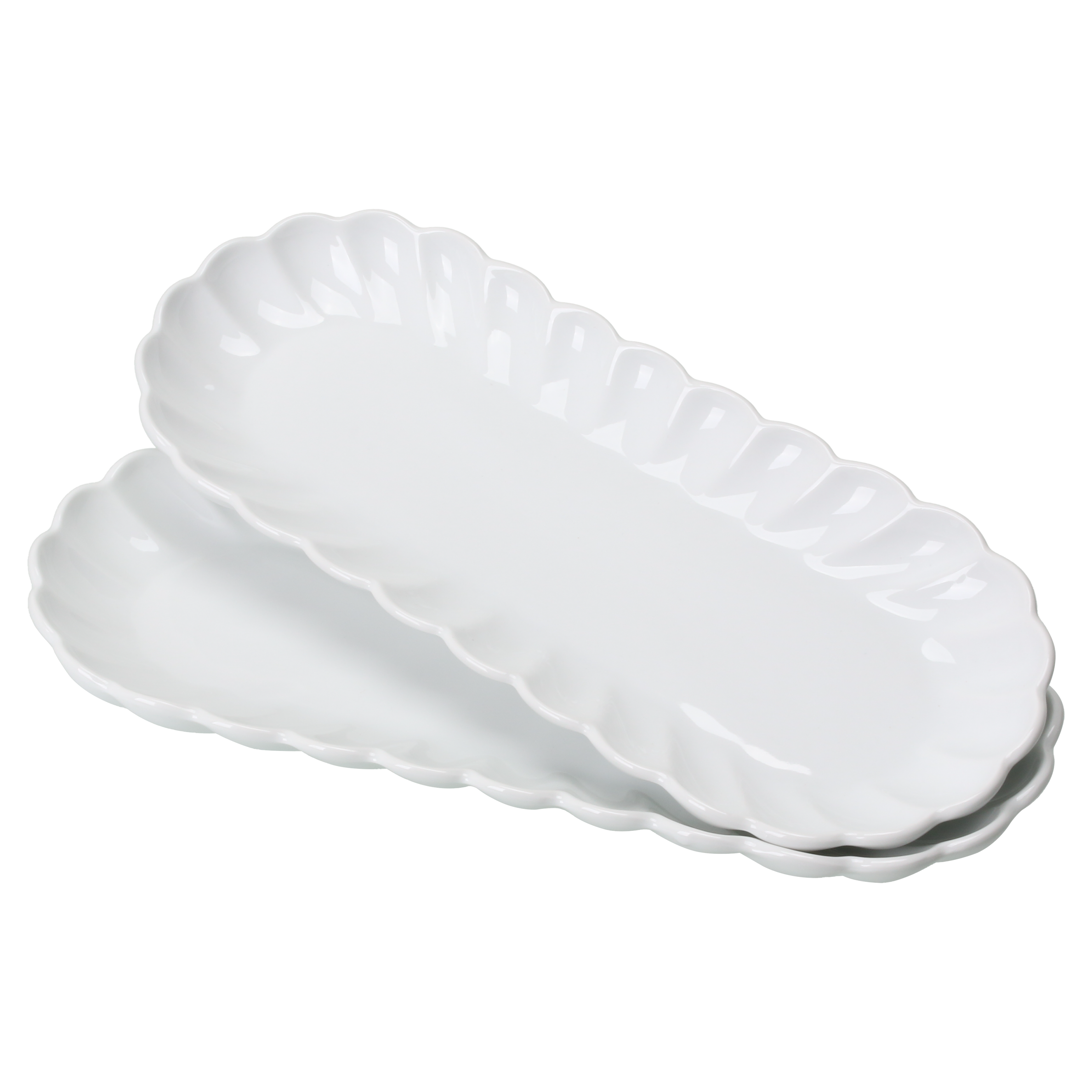 Petal Set of 2 Oblong Platter - Pier 1