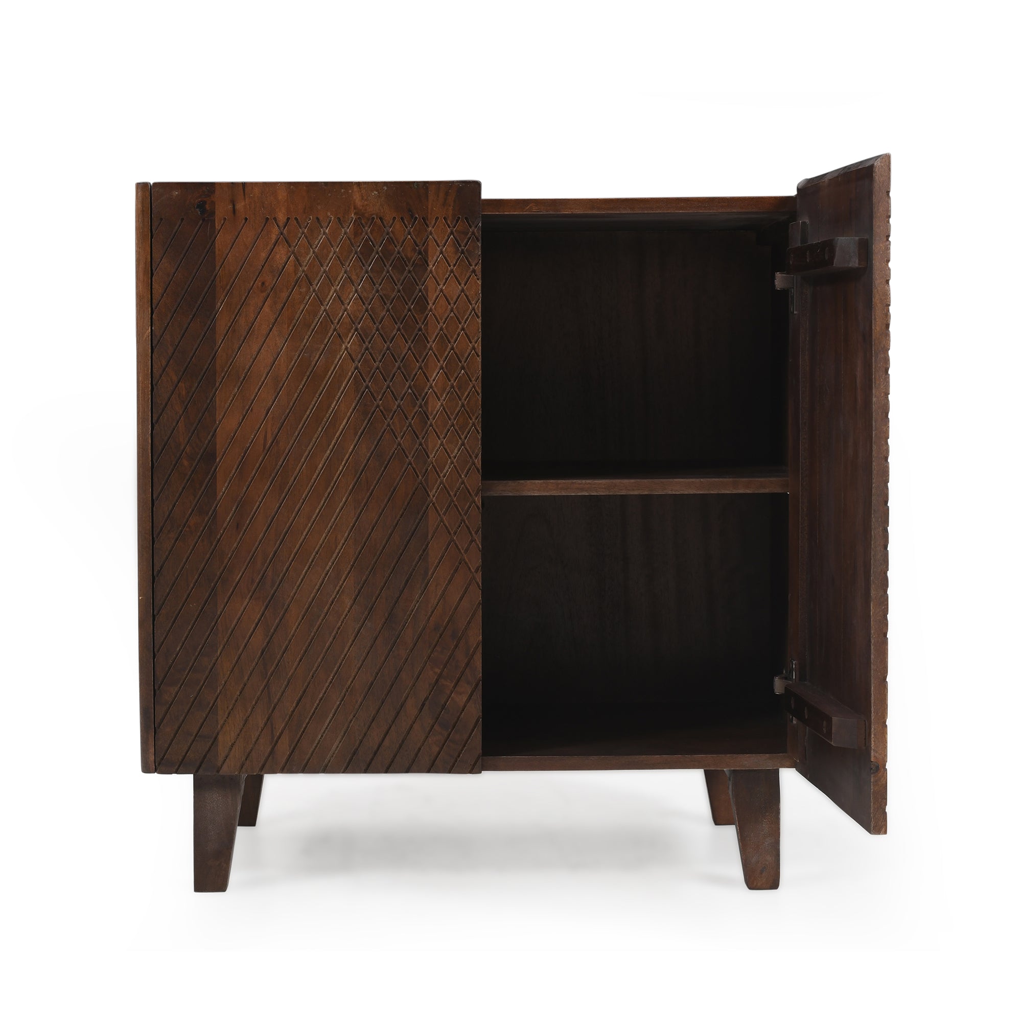 Rustic Mango Wood Accent Storage Cabinet – Pier 1