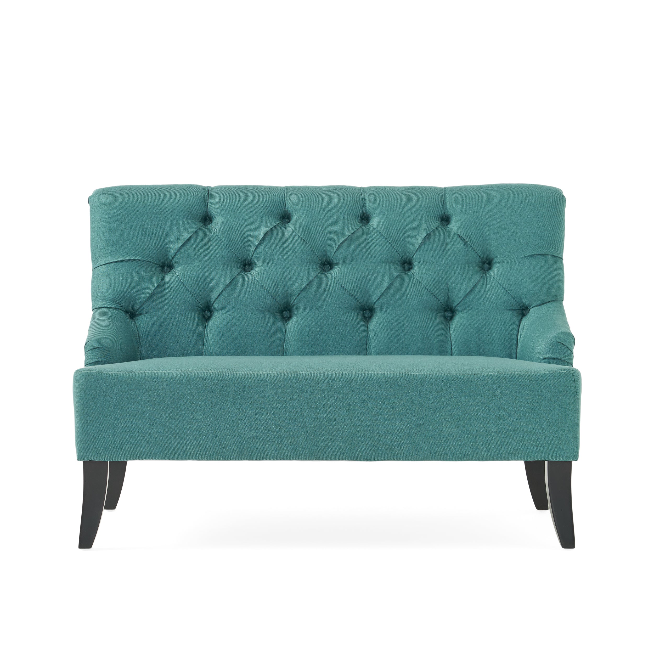 Nicole Button Tufted Settee – Pier 1