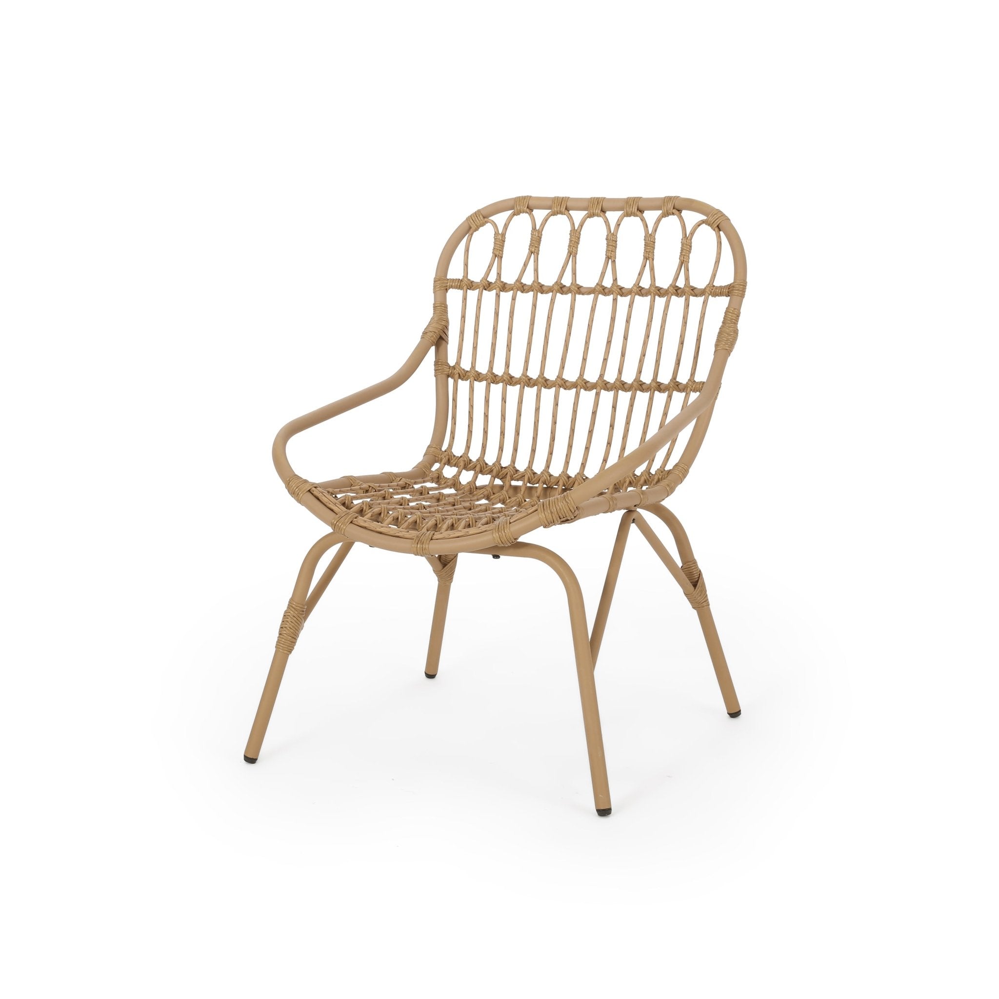 Monsoon Outdoor Accent Chair with Open Weave Design - Pier 1