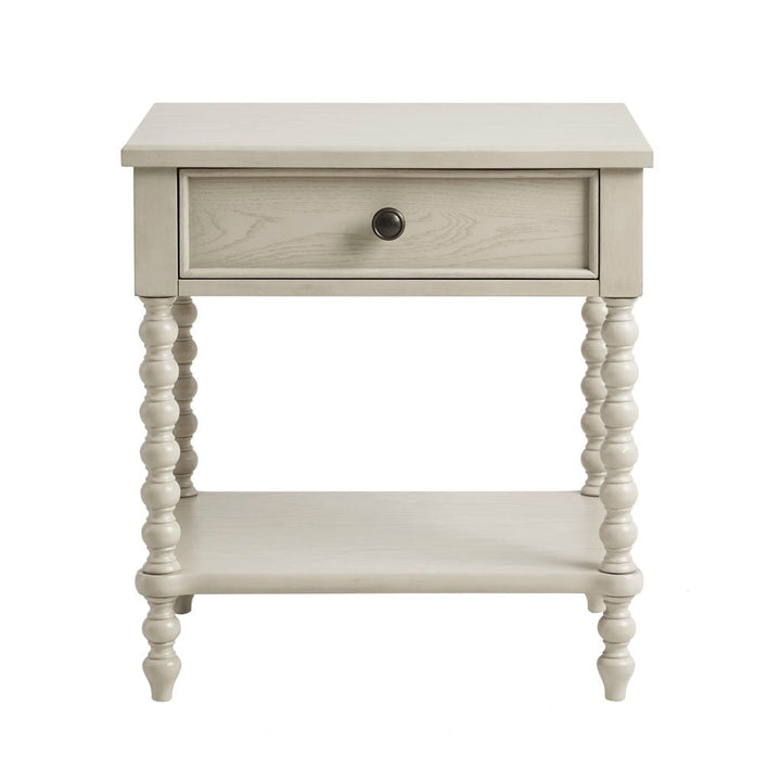 Nightstand with 1 Drawer and Turned Legs - Pier 1