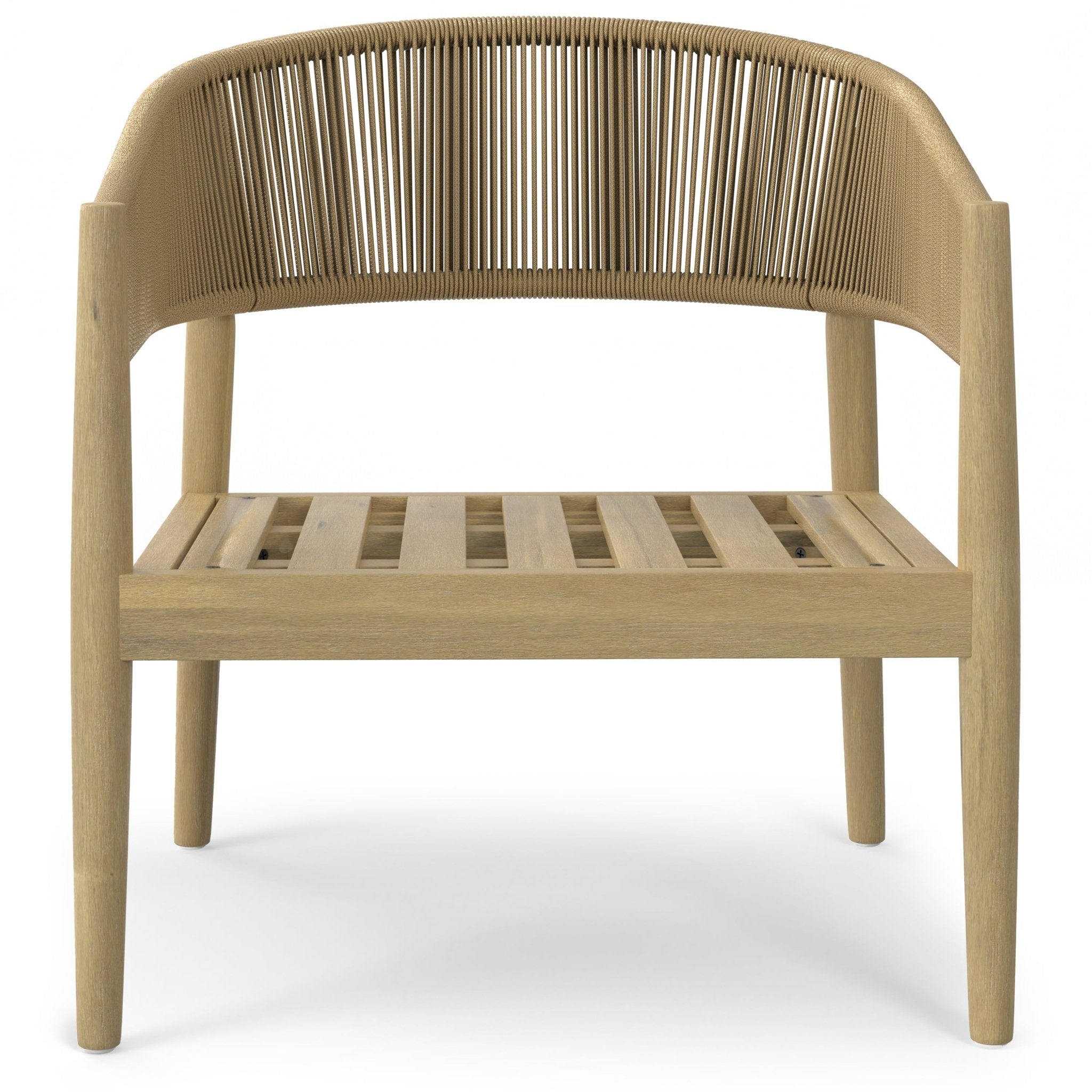 Outdoor Conversation Chair with Curved Back and Arm, Set of 2 - Pier 1