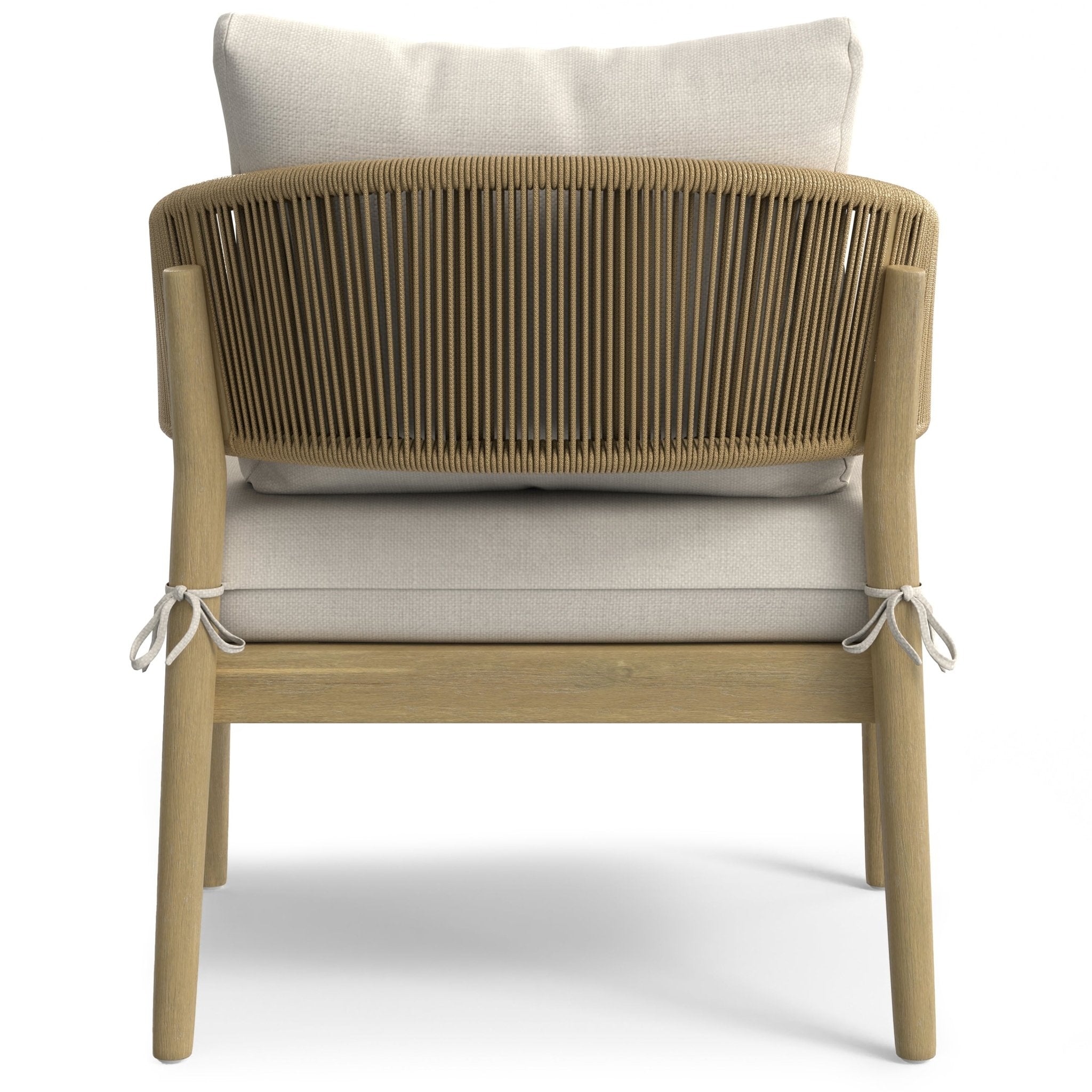 Outdoor Conversation Chair with Curved Back and Arm, Set of 2 - Pier 1