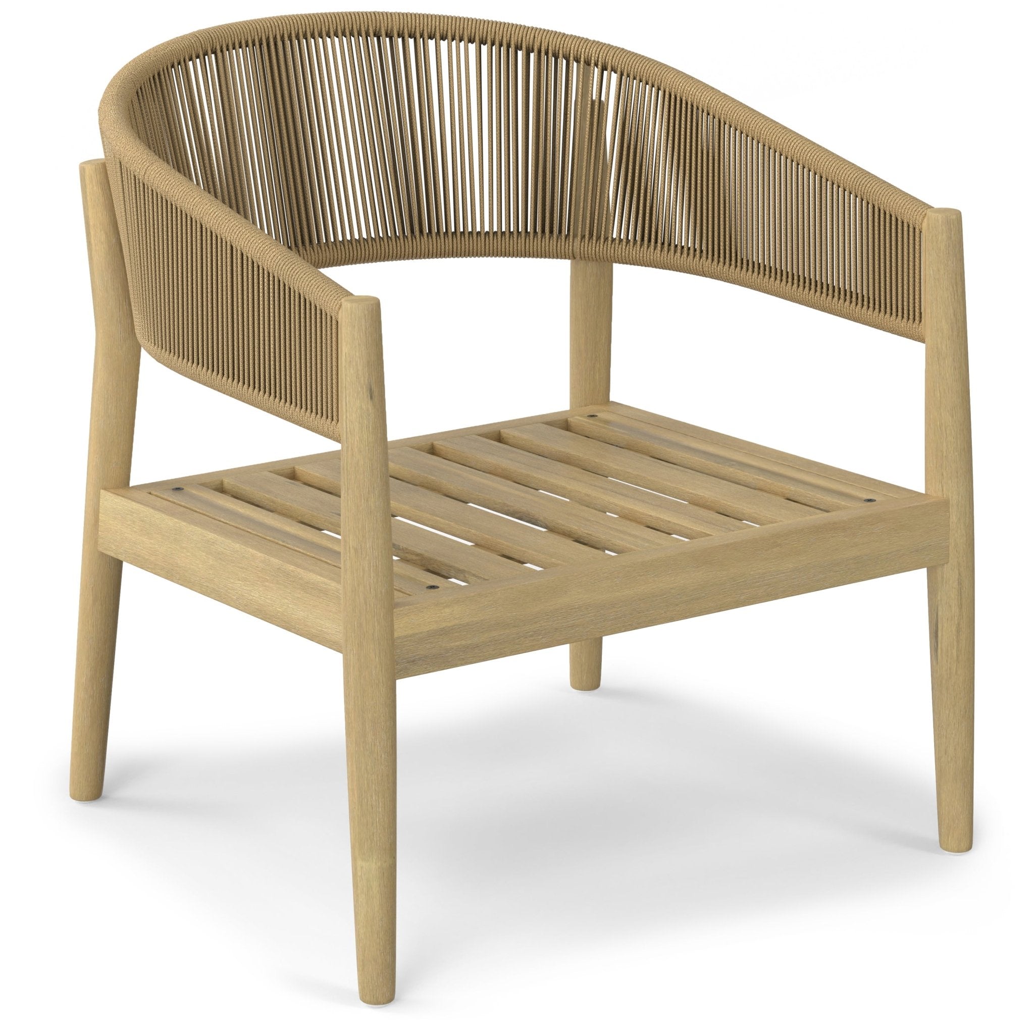Outdoor Conversation Chair with Curved Back and Arm, Set of 2 - Pier 1