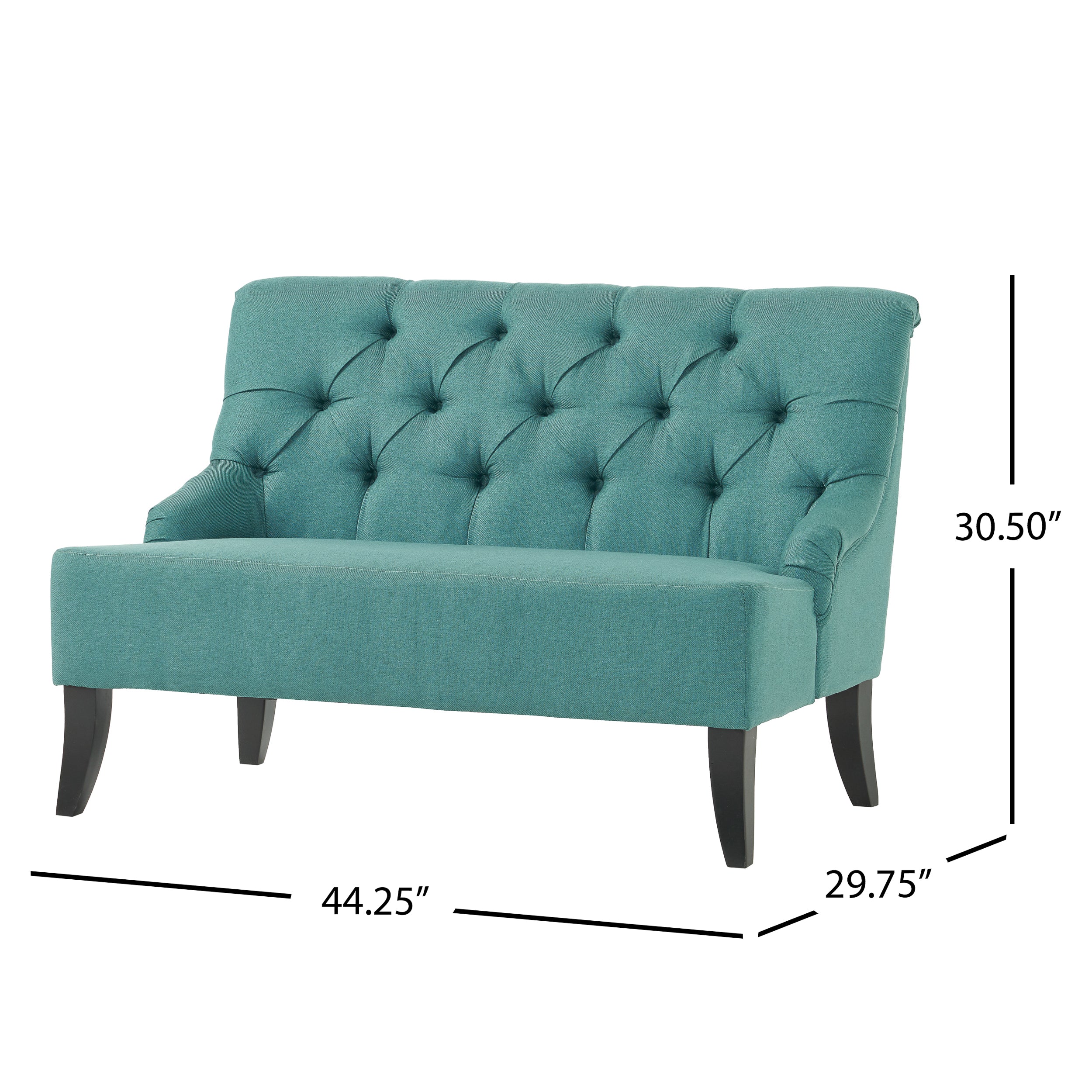 Nicole Button Tufted Settee – Pier 1