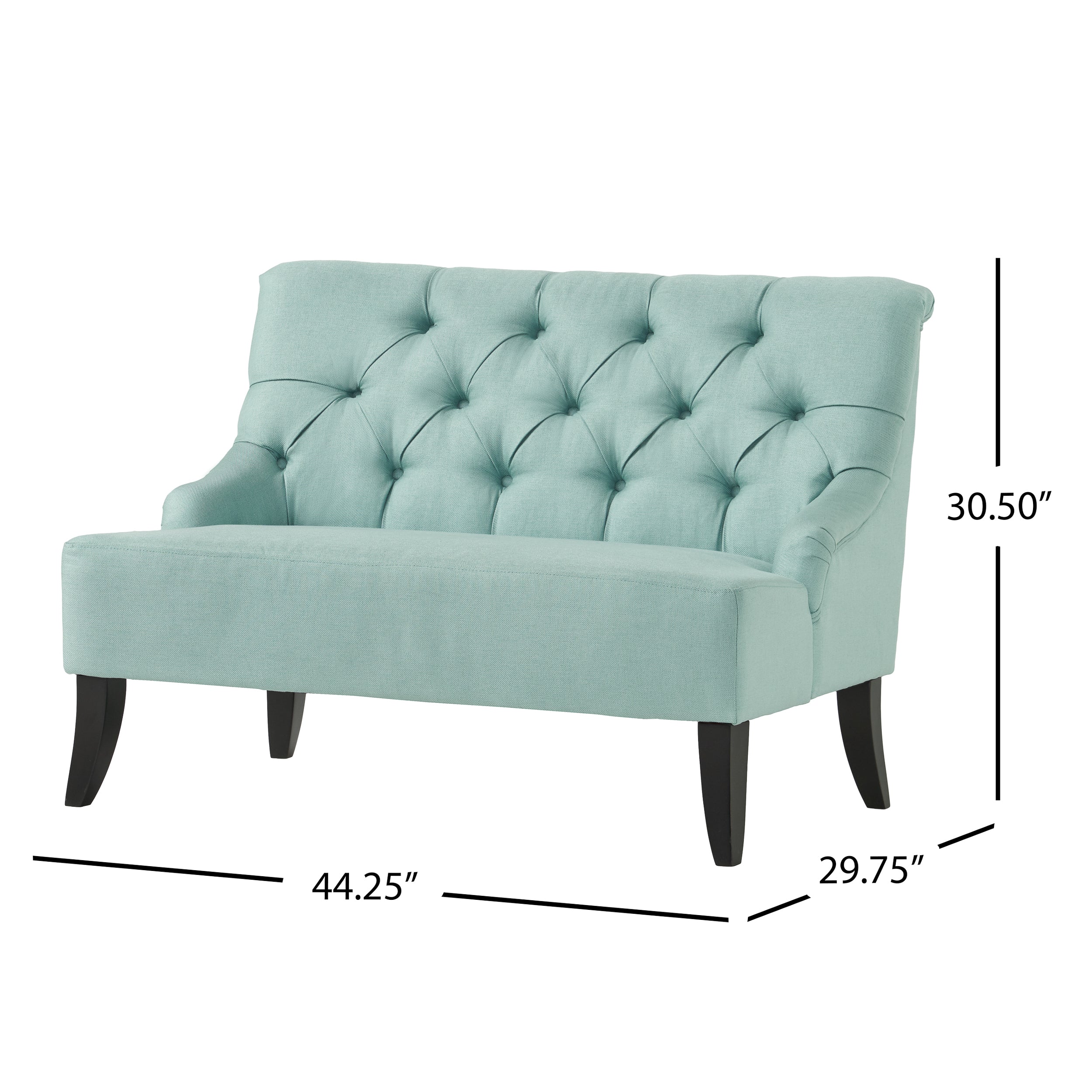 Nicole Button Tufted Settee – Pier 1