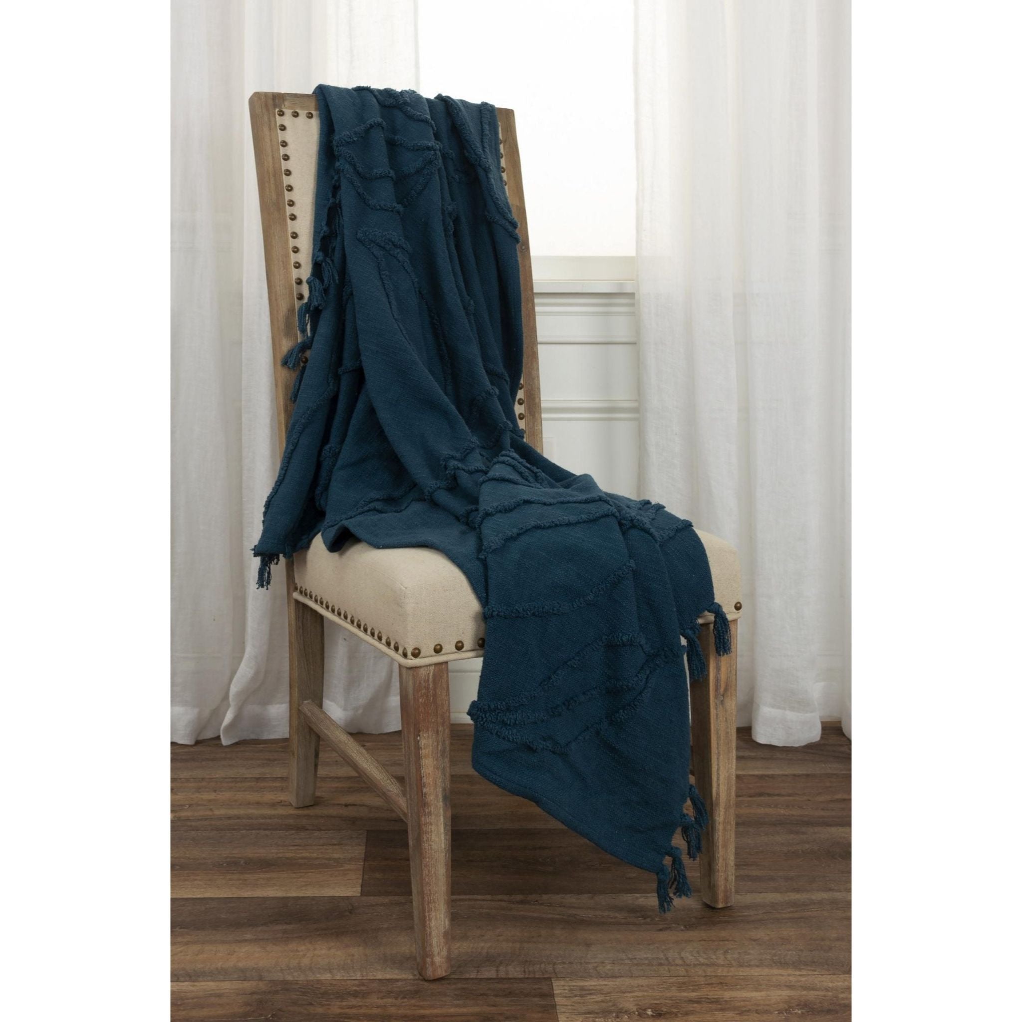 Woven Botanical 100% Woven Textured Cotton Throw - Pier 1