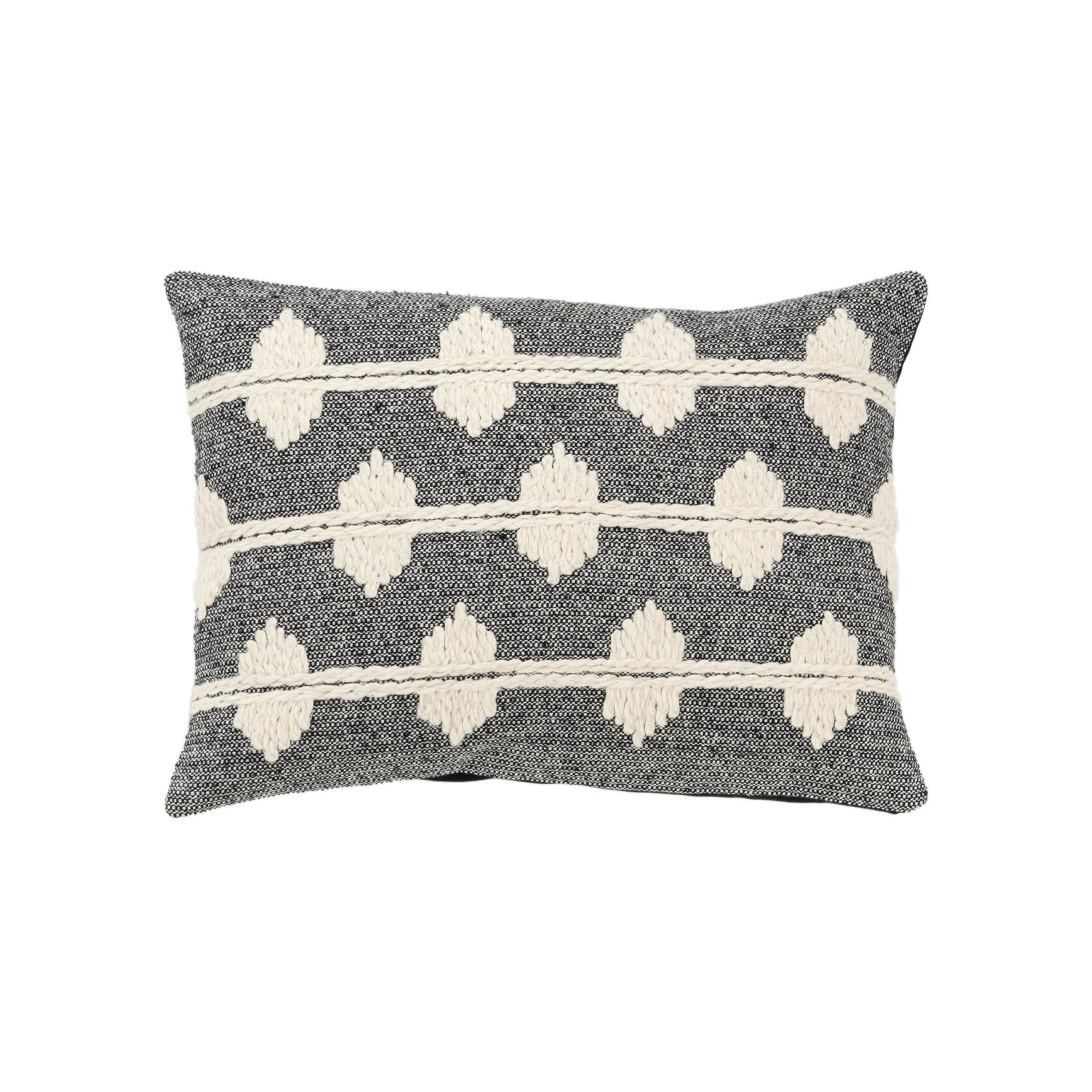 Woven 100% Cotton Diamond Decorative Throw Pillow - Pier 1