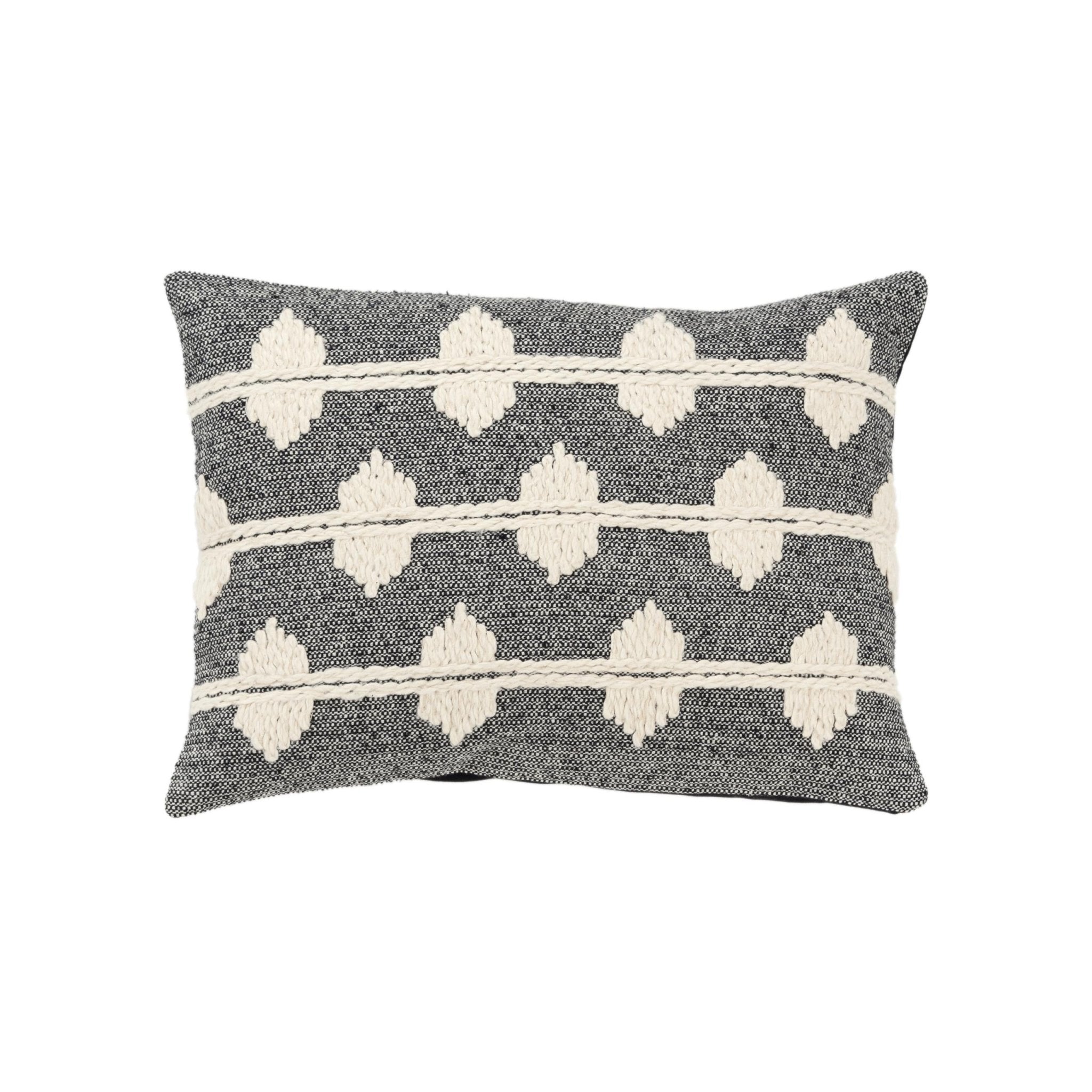 Woven 100% Cotton Diamond Decorative Throw Pillow - Pier 1