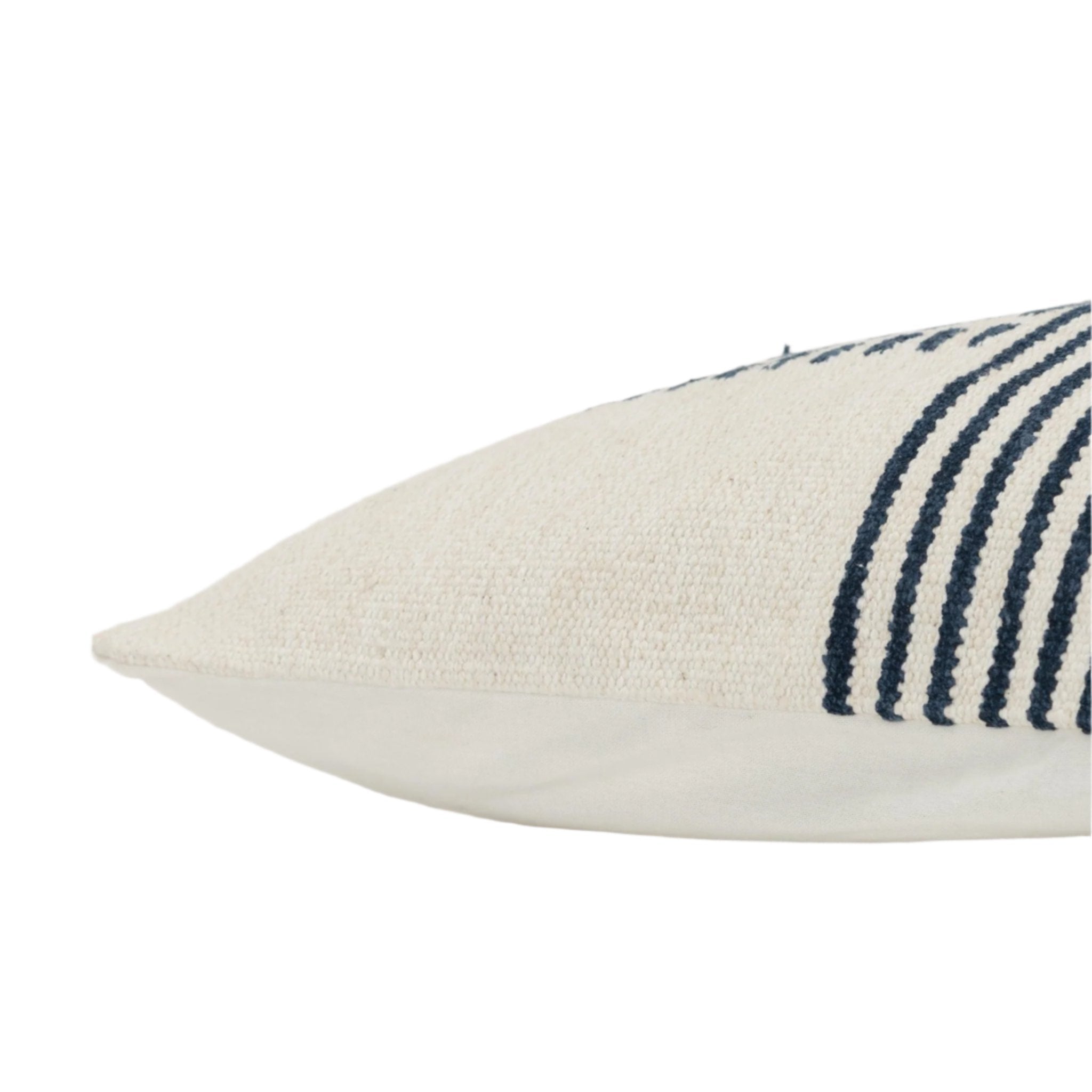 Woven 88% Cotton,12% Rayon stripe Decorative Throw Pillow - Pier 1