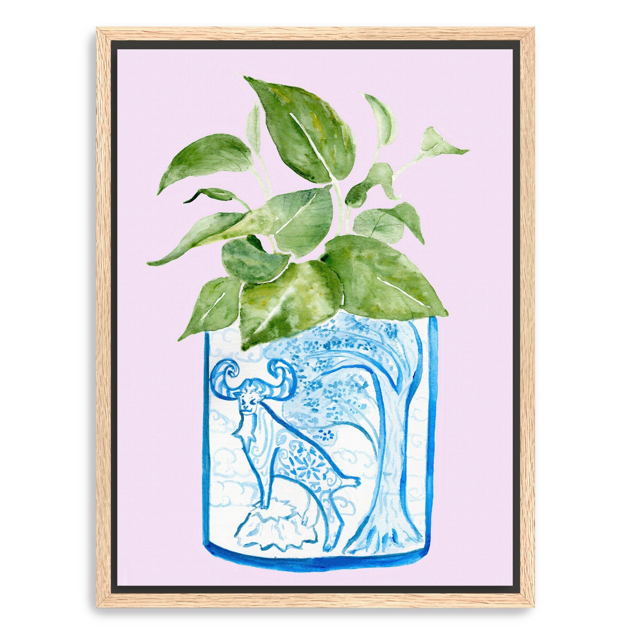 Year of the Goat Canvas Giclee - Pier 1