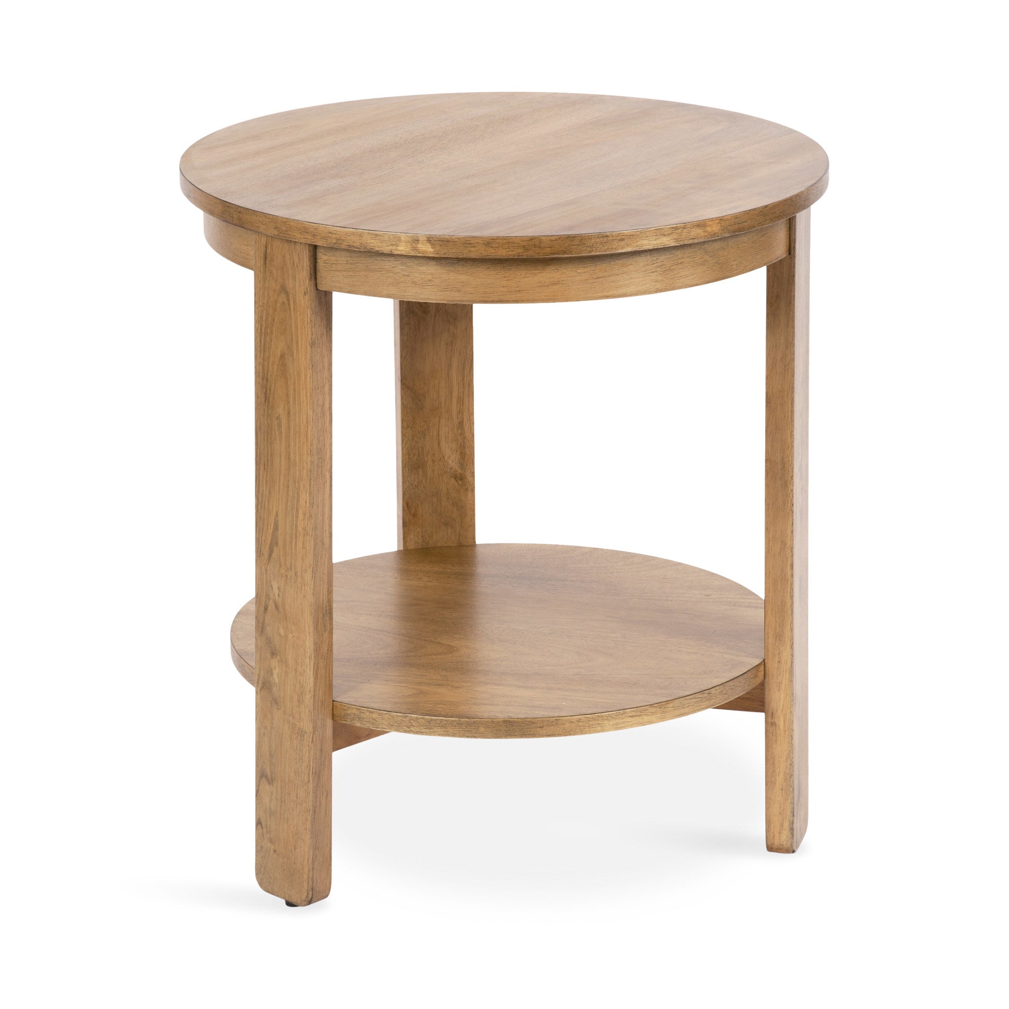 Foxford Round Wood Side Table – Pier 1