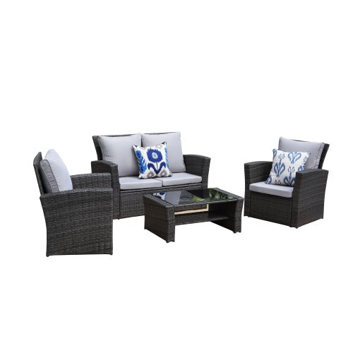 4-Pieces Outdoor Patio Set - Pier 1
