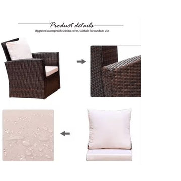 4-Pieces Outdoor Patio Set - Pier 1