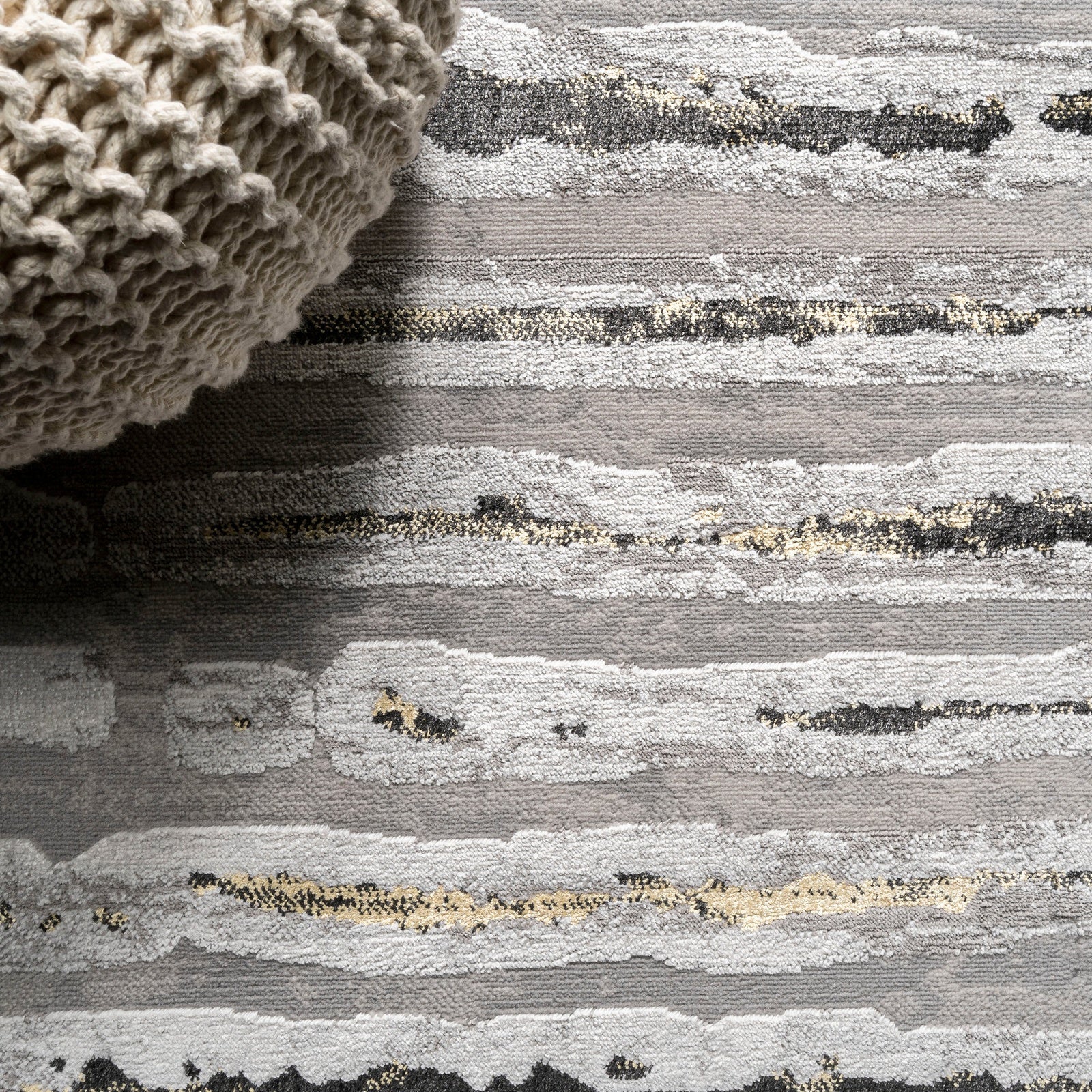 Batten Modern Stripe Area Rug - Pier 1