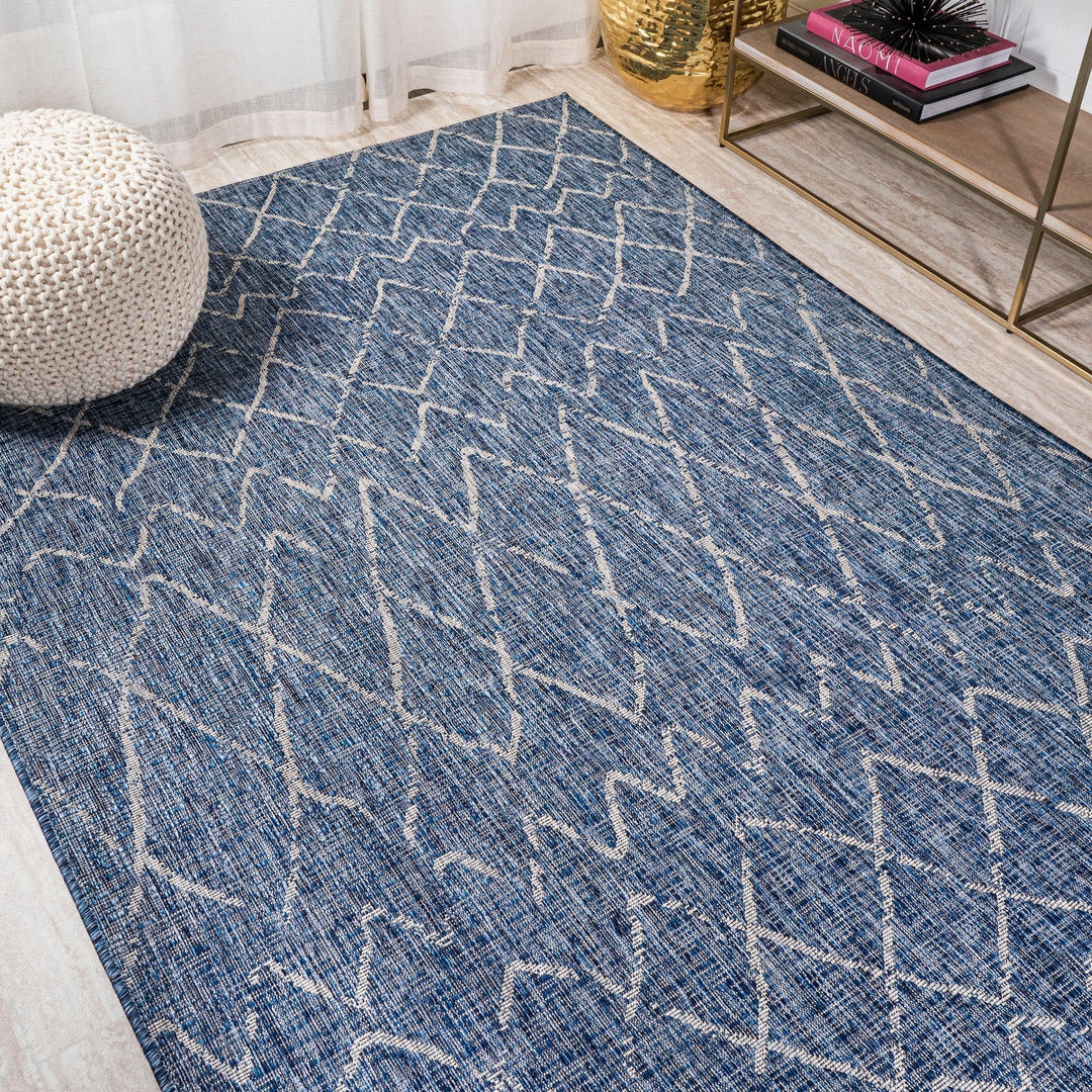 Madaba Moroccan Trellis Indoor/Outdoor Area Rug - Pier 1