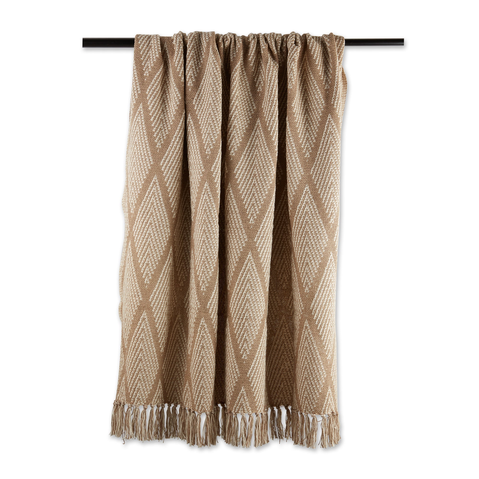 Natural Tone Multi Diamond Throw - Pier 1